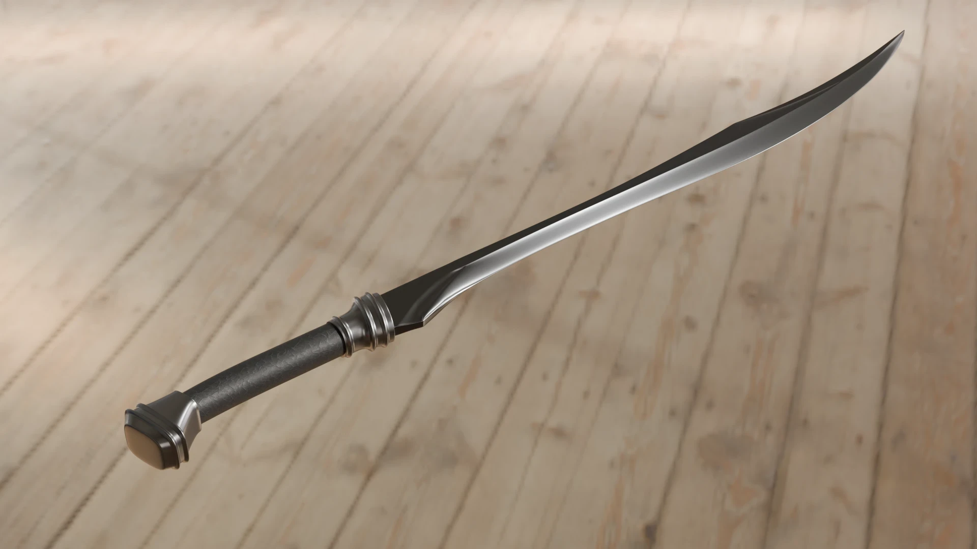 ArtStation - Curved Sword