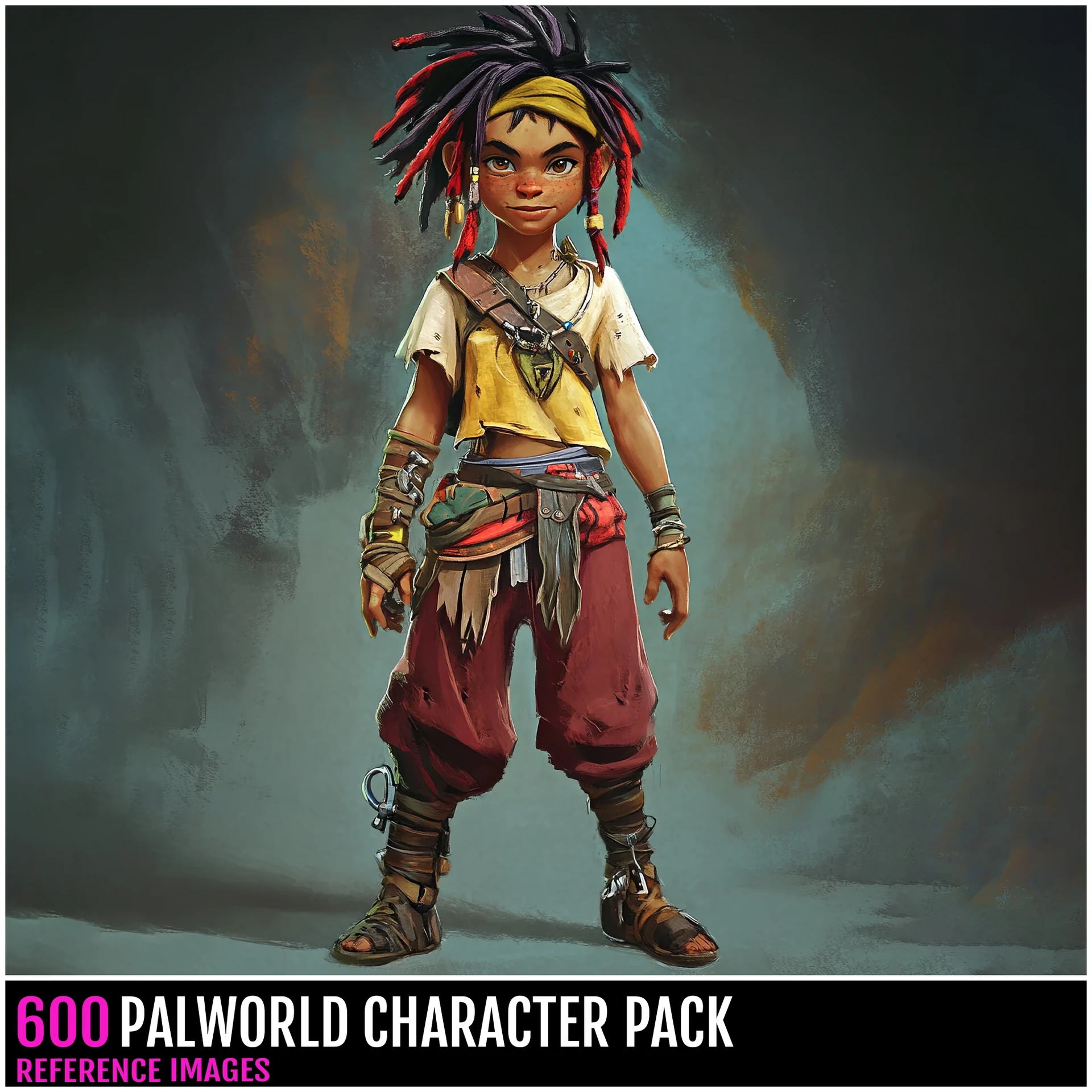 ArtStation - 600 PALWORLD CHARACTER PACK