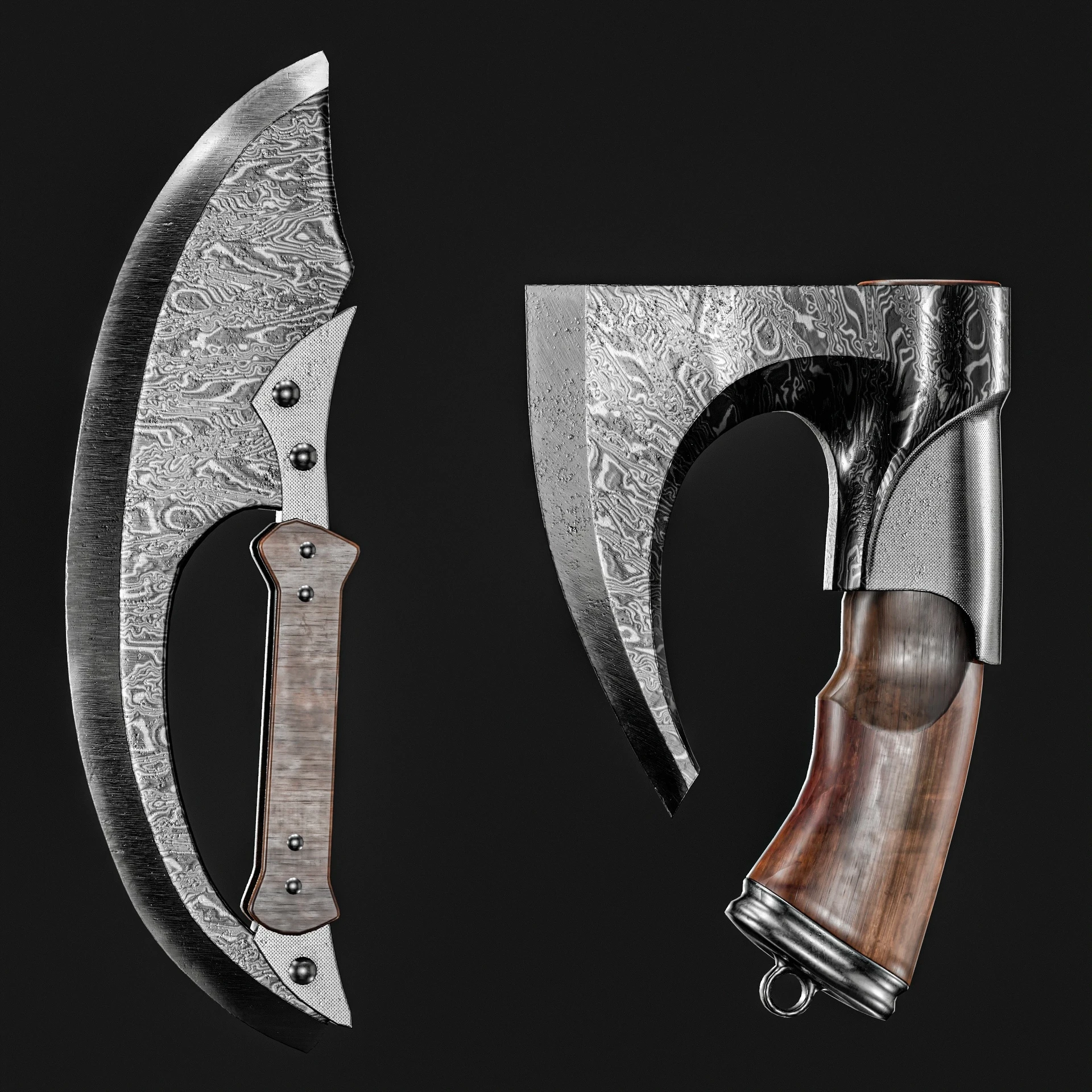 ArtStation - Small Combat Axe