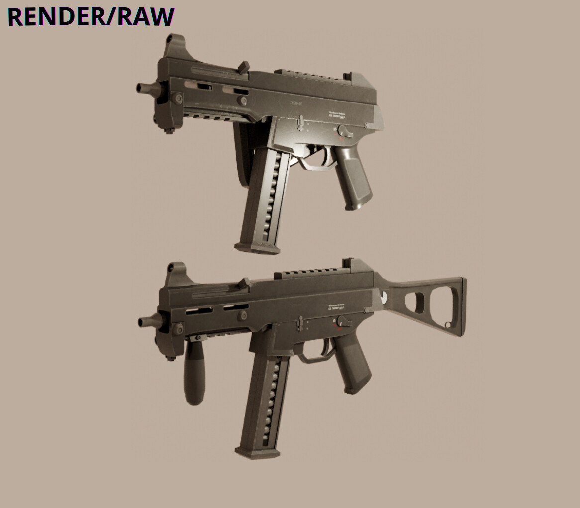 ArtStation - RS-45 (UMP-45)