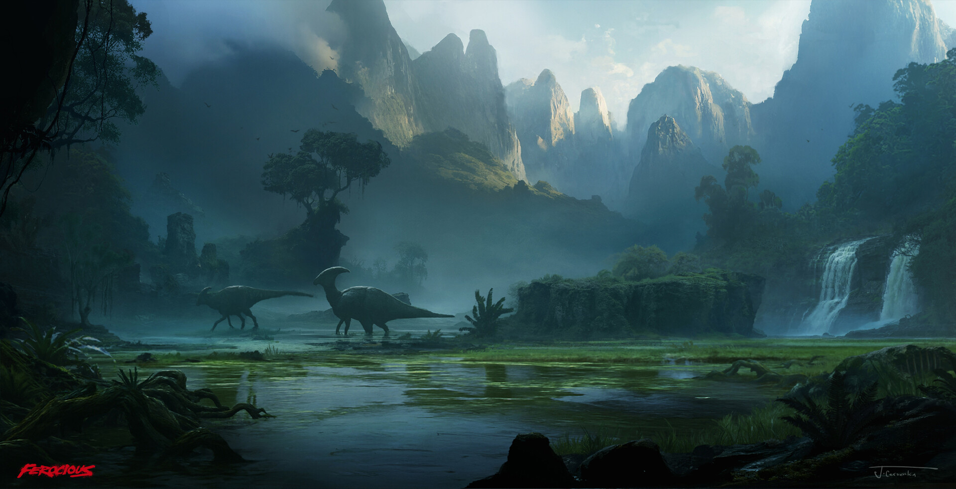 ArtStation - Ferocious | loading screen 03 | Lowlands