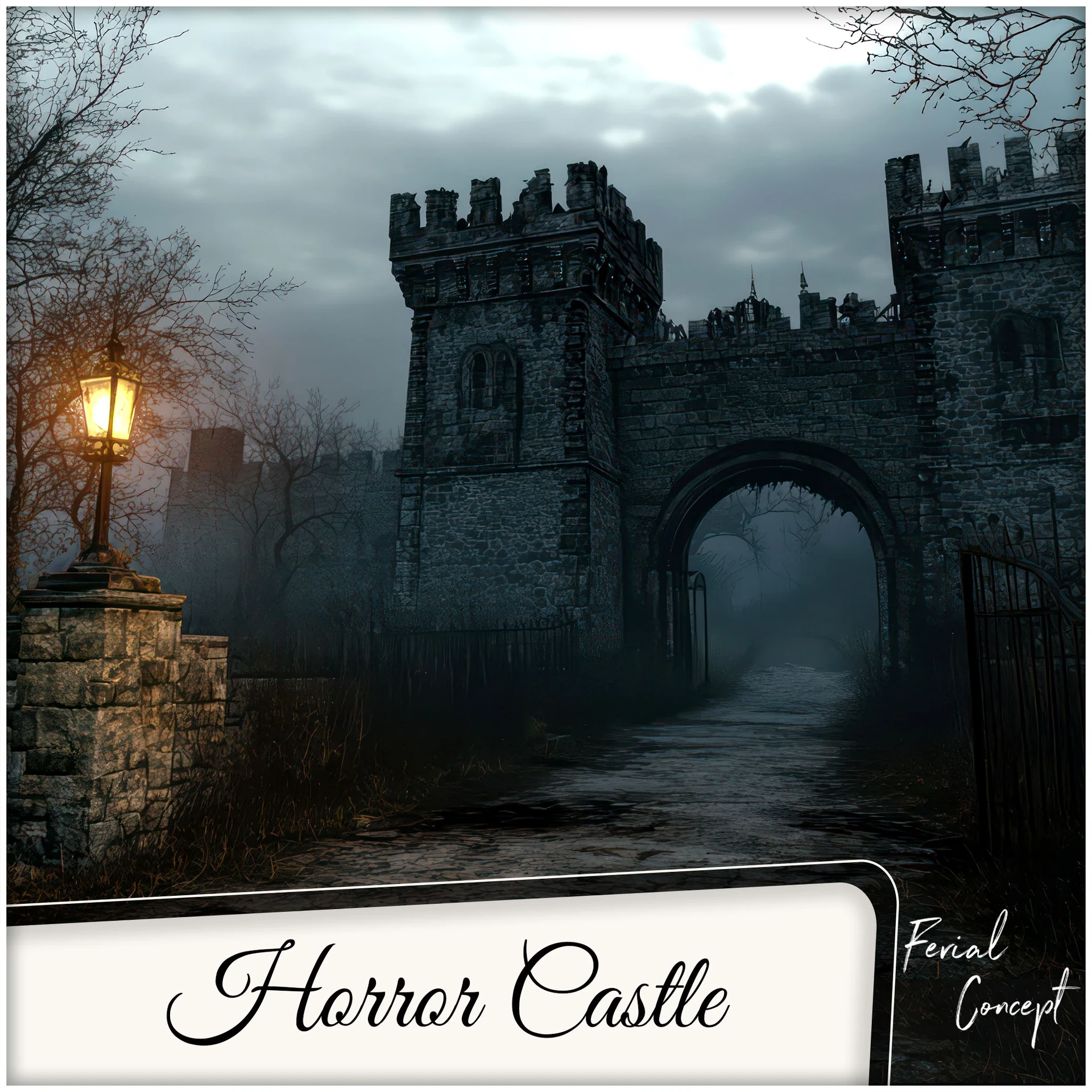 ArtStation - 🔹240 Horror Castle - Environment Concept Reference Image ...