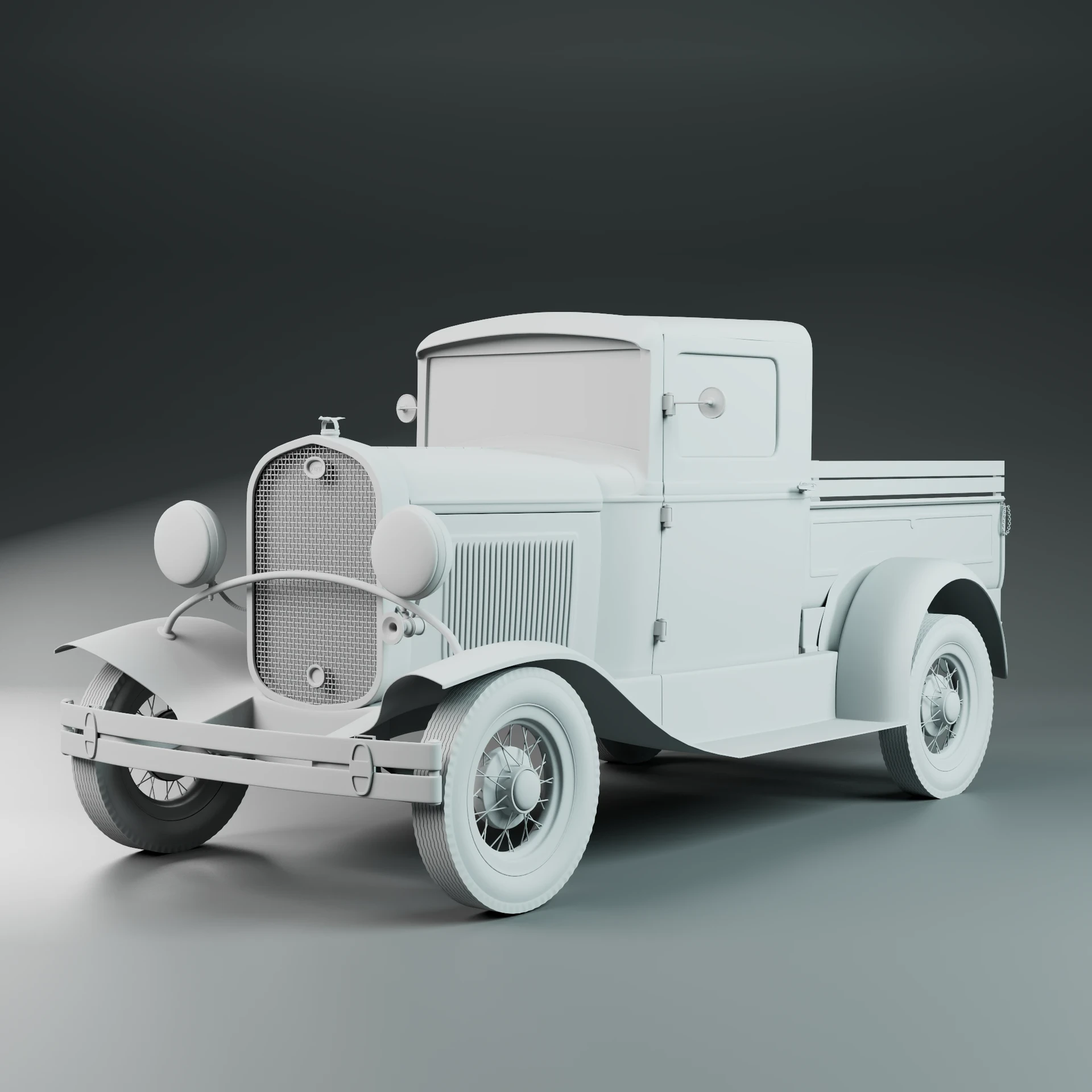 ArtStation - Ford Model B 1931 - Fall 2025 Final