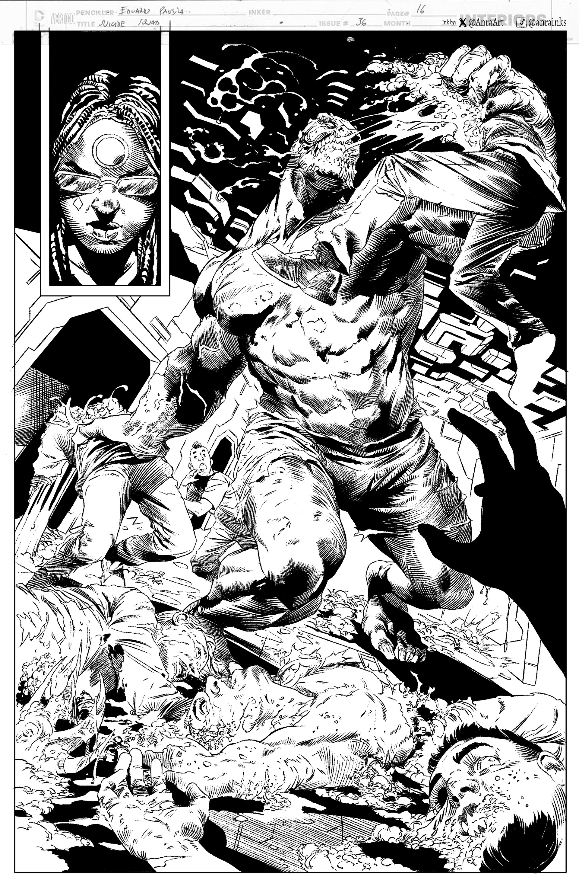 ArtStation - Inking Sample