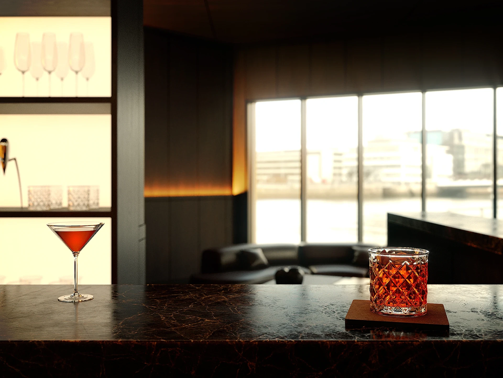 ArtStation - Bar Scene