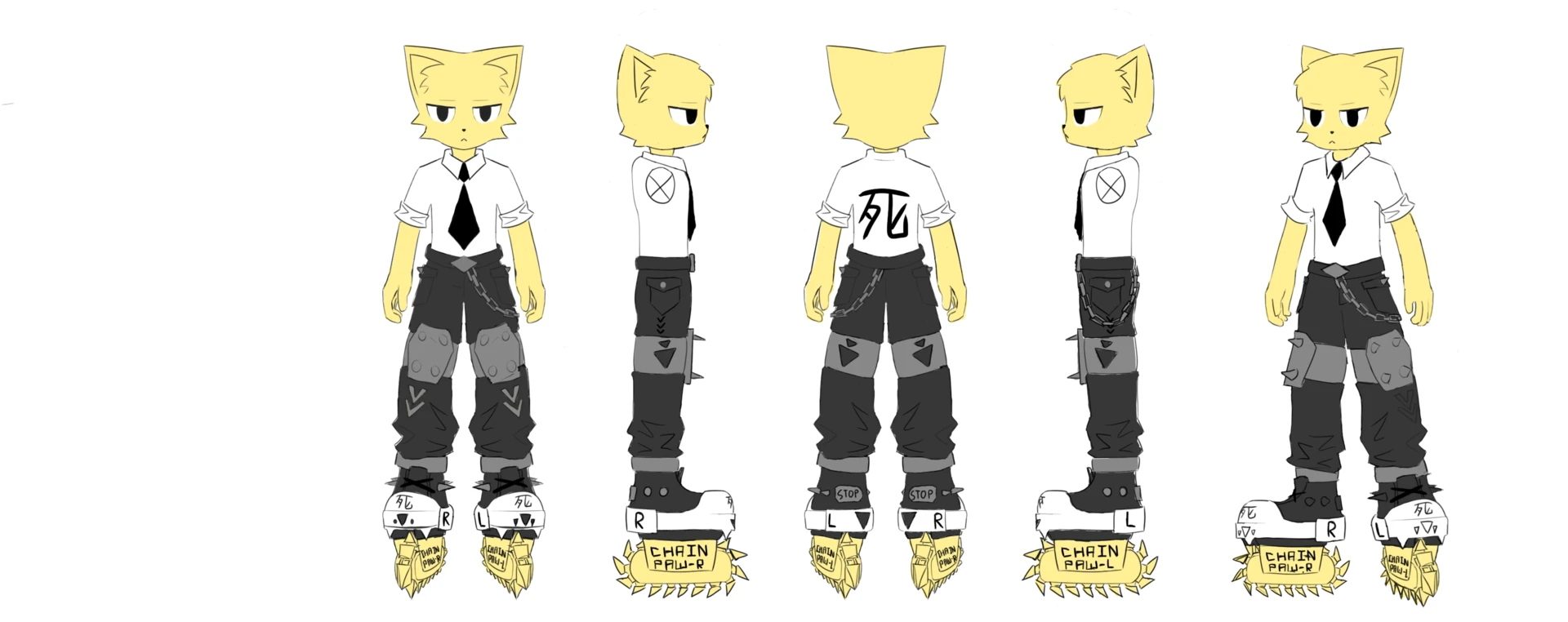 ArtStation - Cat Character Turnaround