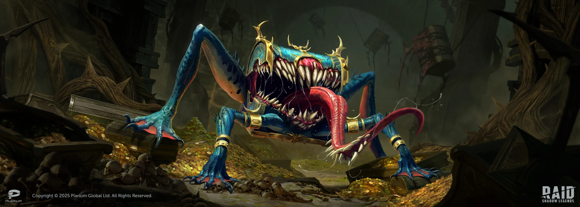 ArtStation - RAID: Shadow Legends - Grim Forest Mimic