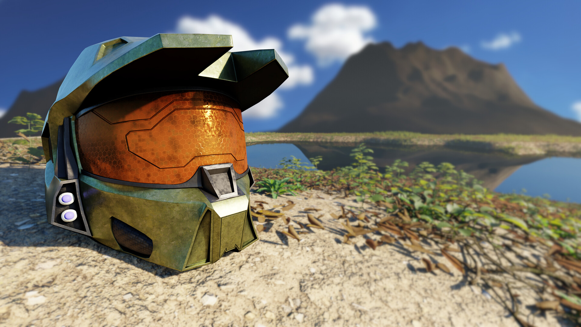 ArtStation - Master Chief Helmet