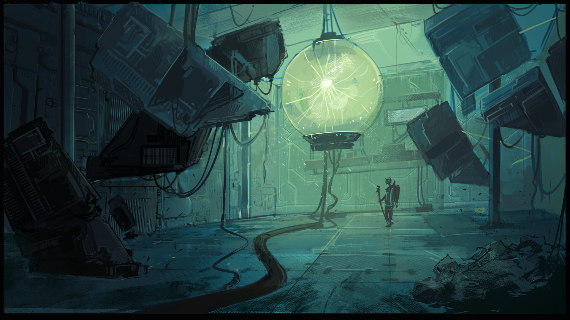ArtStation - Abandoned Sun laboratories