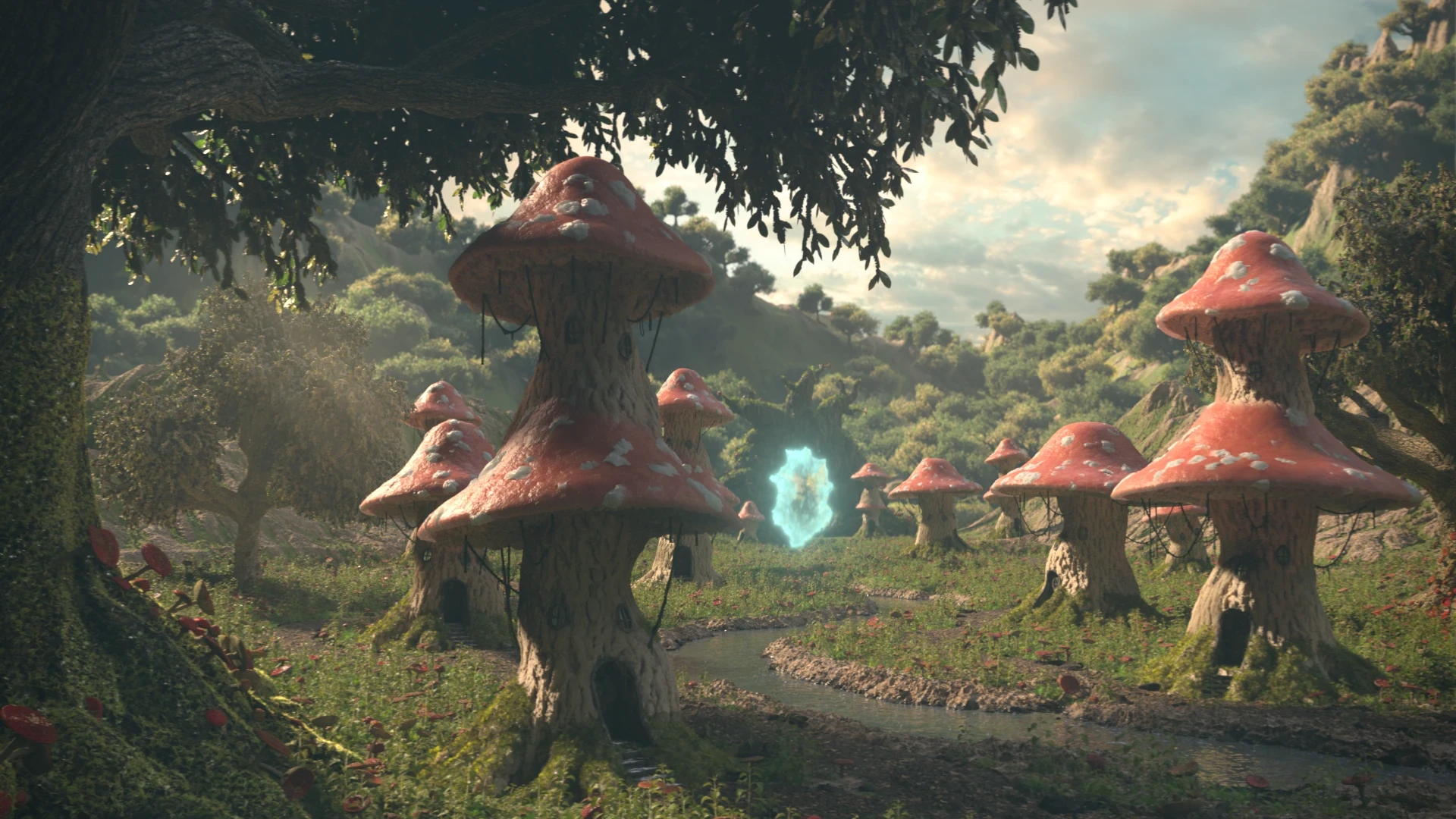 ArtStation - Mushroom Town
