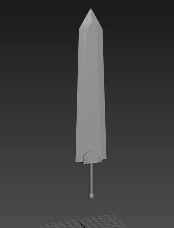 ArtStation - Gut's Sword From Beserk (Dragon Slayer)