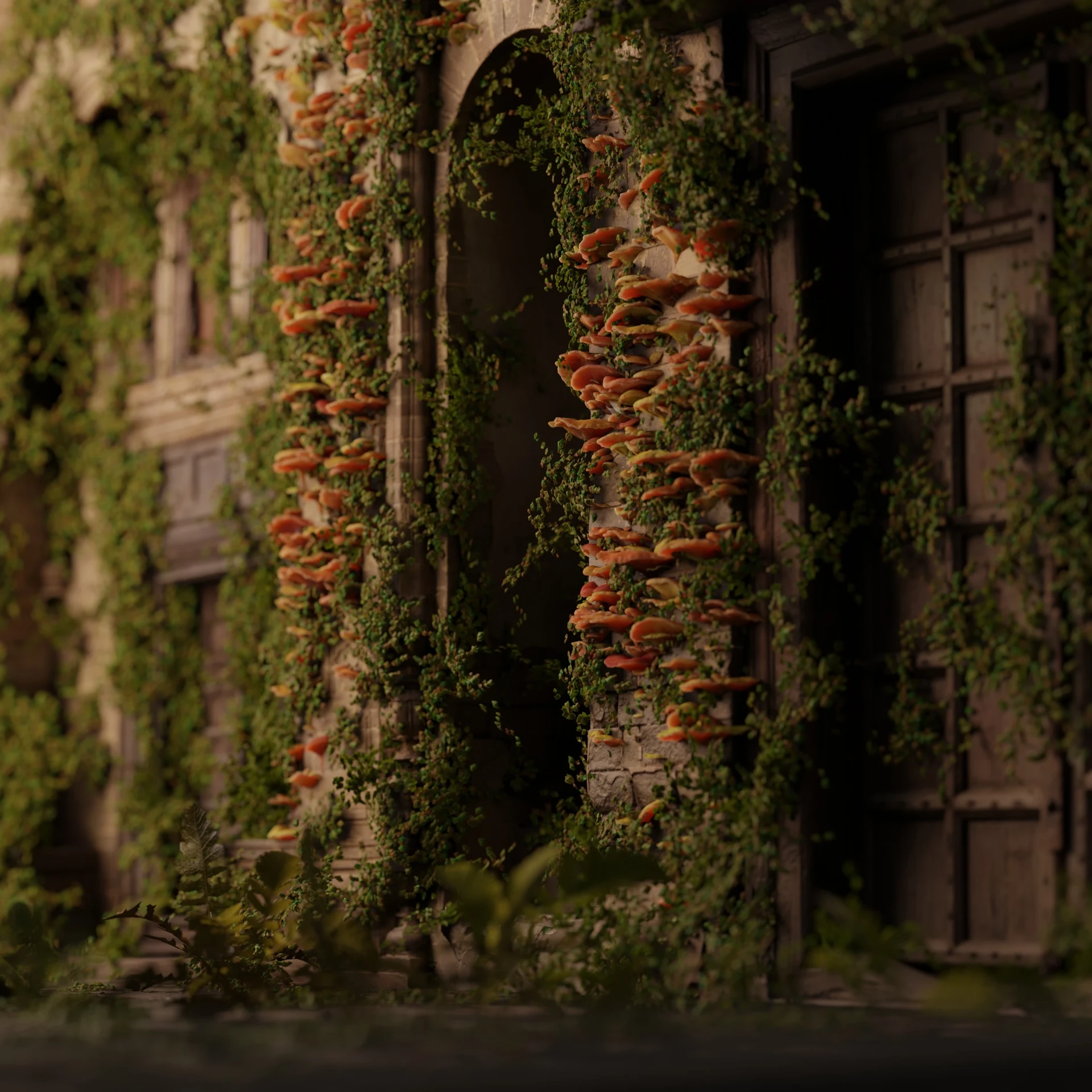 ArtStation - TLOU Inspired Environment Renders