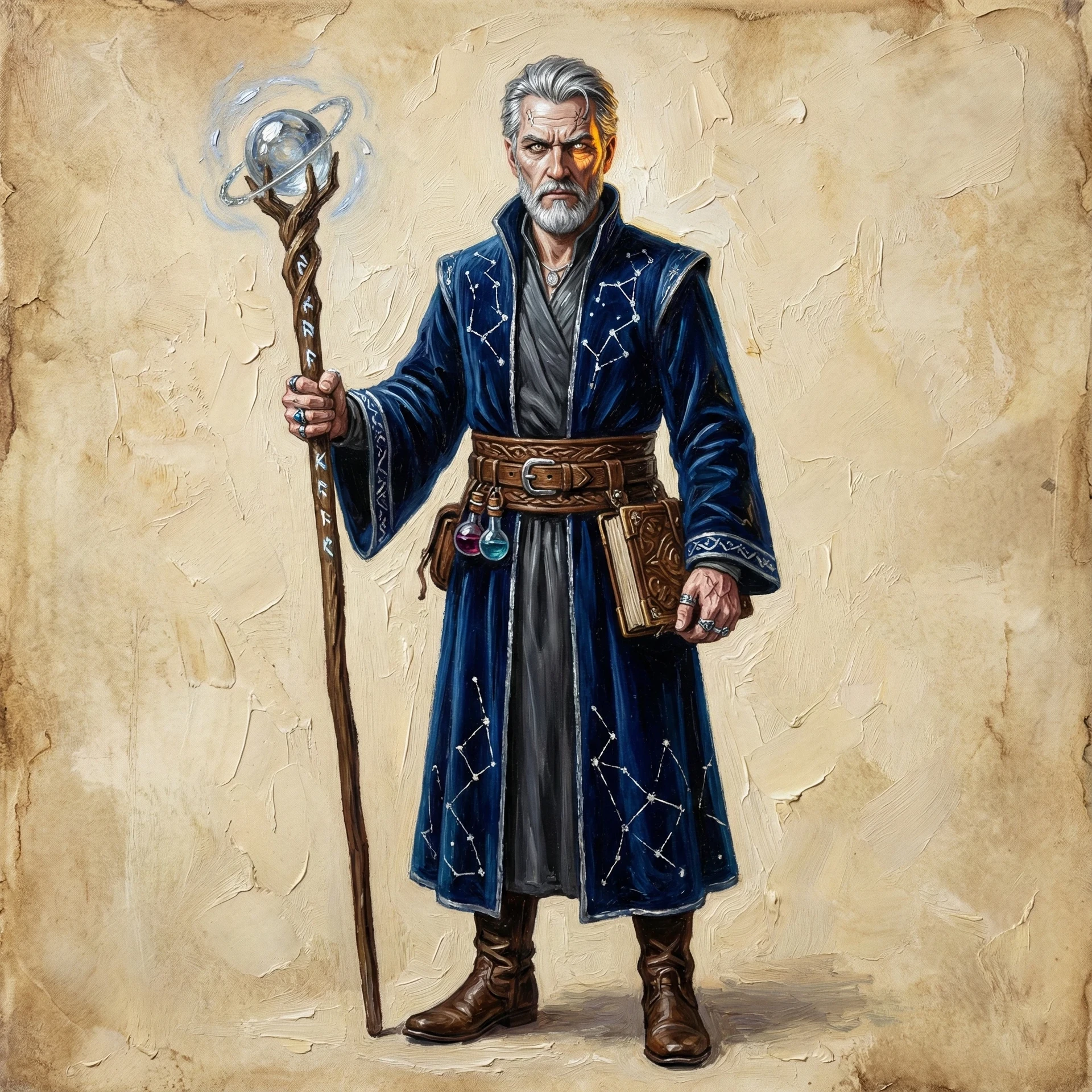 ArtStation - Human Male Wizard Archetype