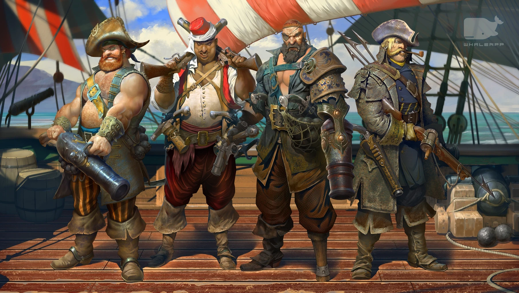 ArtStation - Pirates_characters