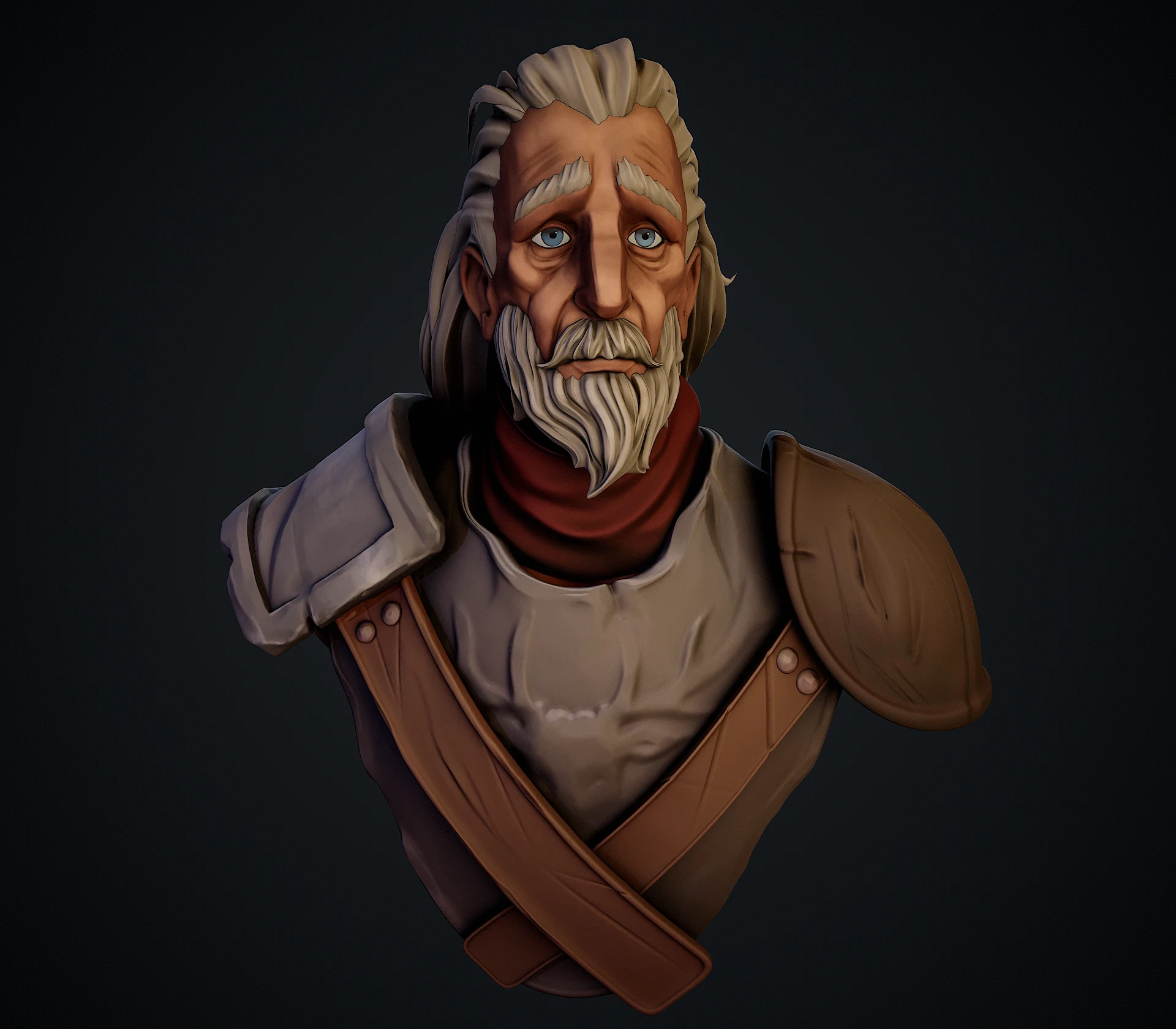 ArtStation - Old knight