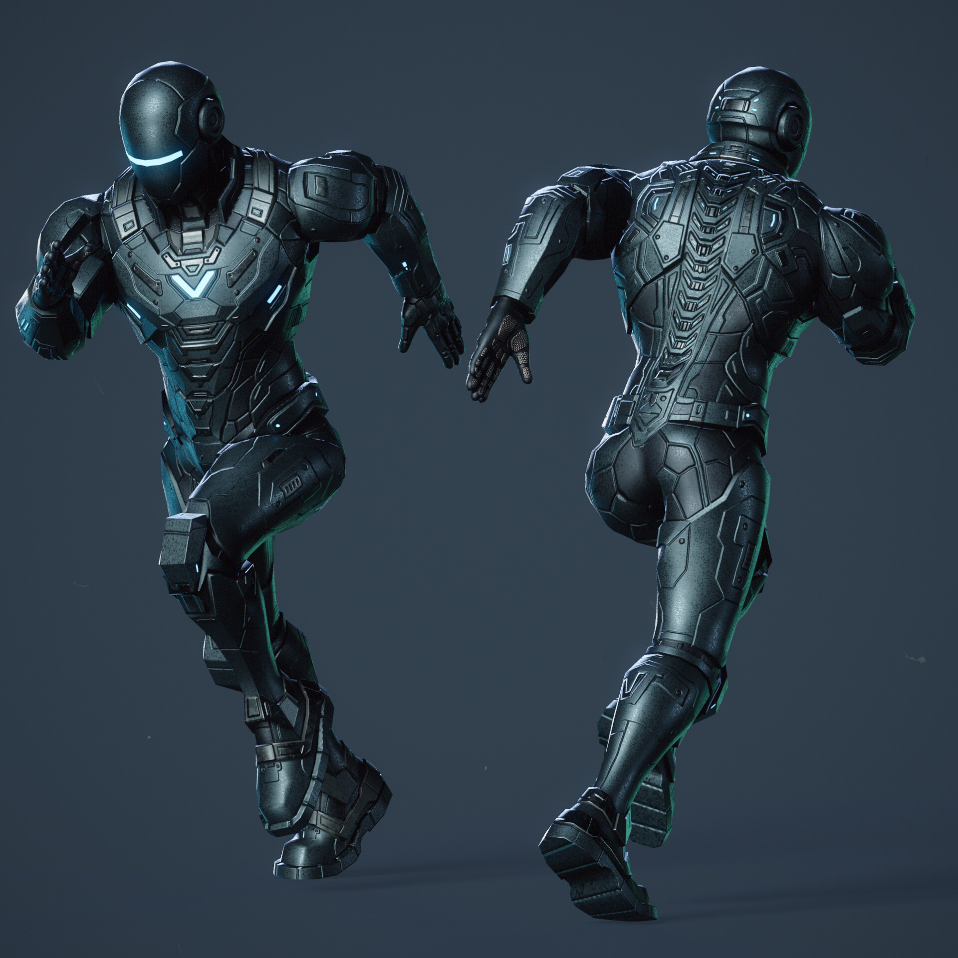 ArtStation - Sci-fi character Null