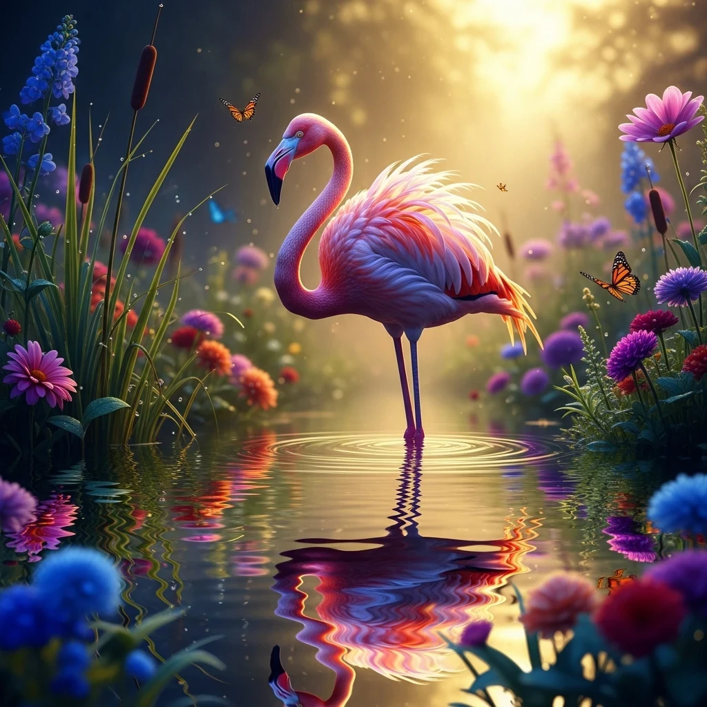 ArtStation - A Lone Flamingo 7