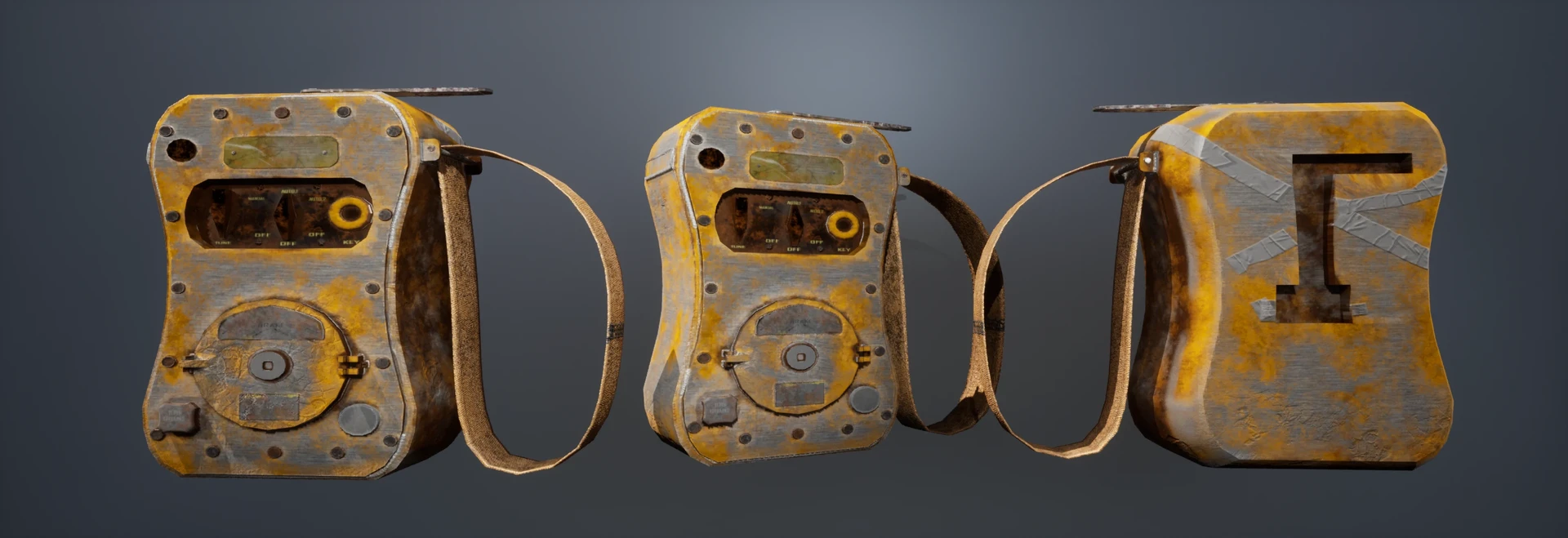 ArtStation - WW2 Emergency Radio