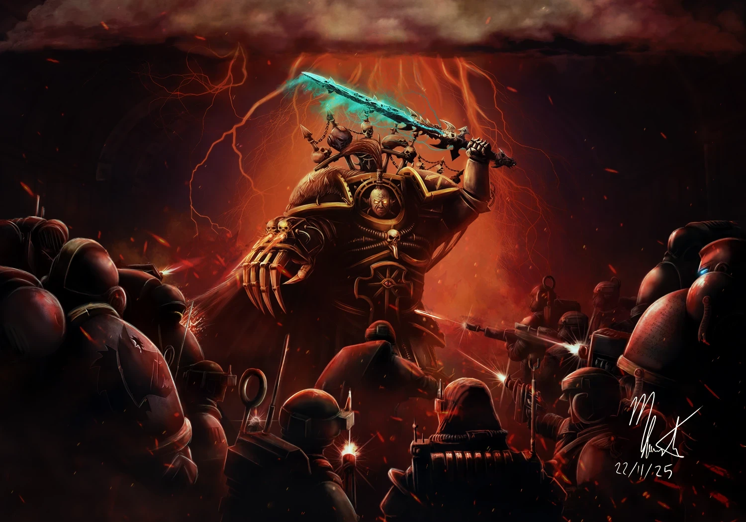 ArtStation - Abaddon assault on Cadia