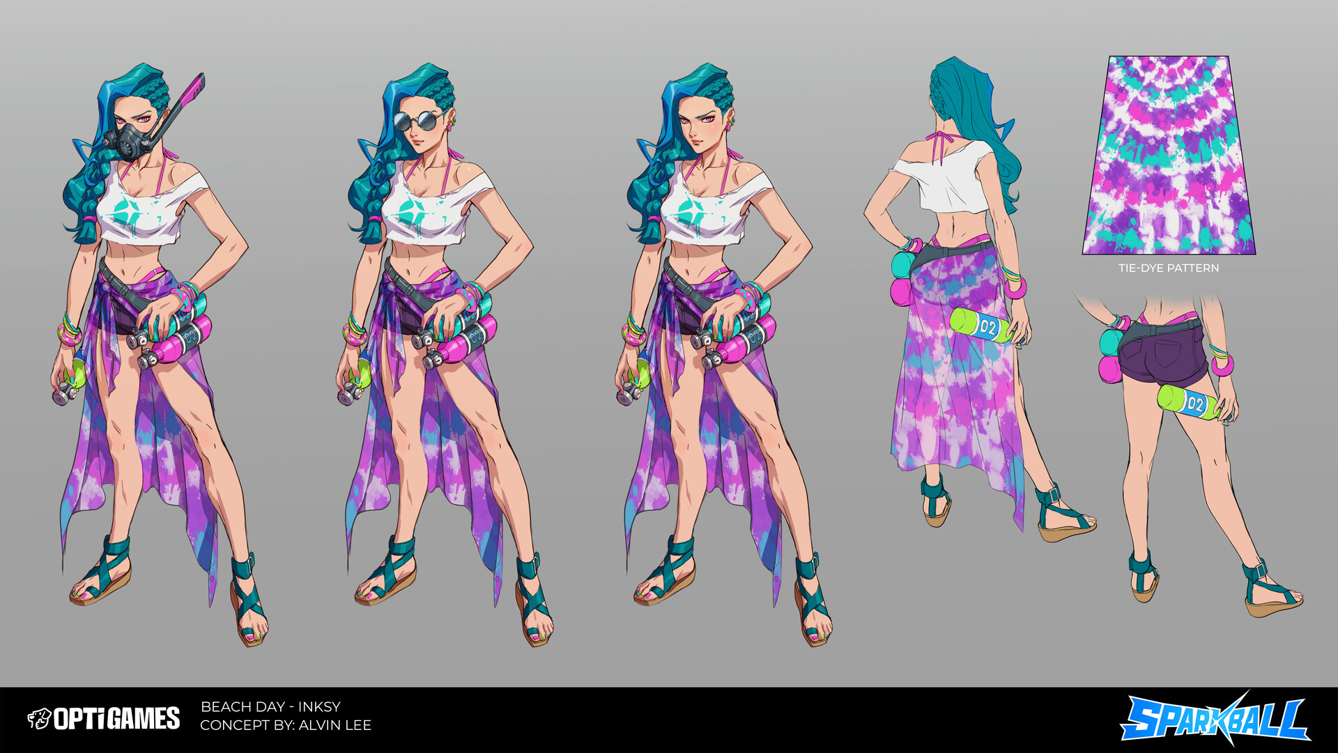 ArtStation - Inksy Concept - Beach Day
