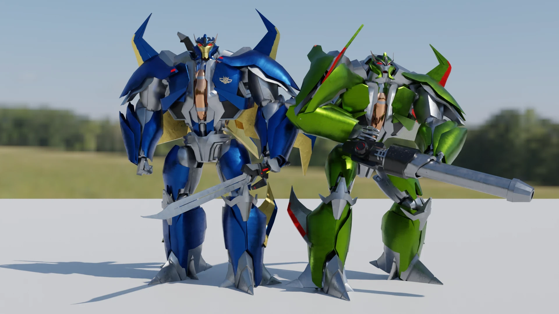 ArtStation - Dreadwing and Skykewake TFP или Дредвинг и Скайквейк ТФП