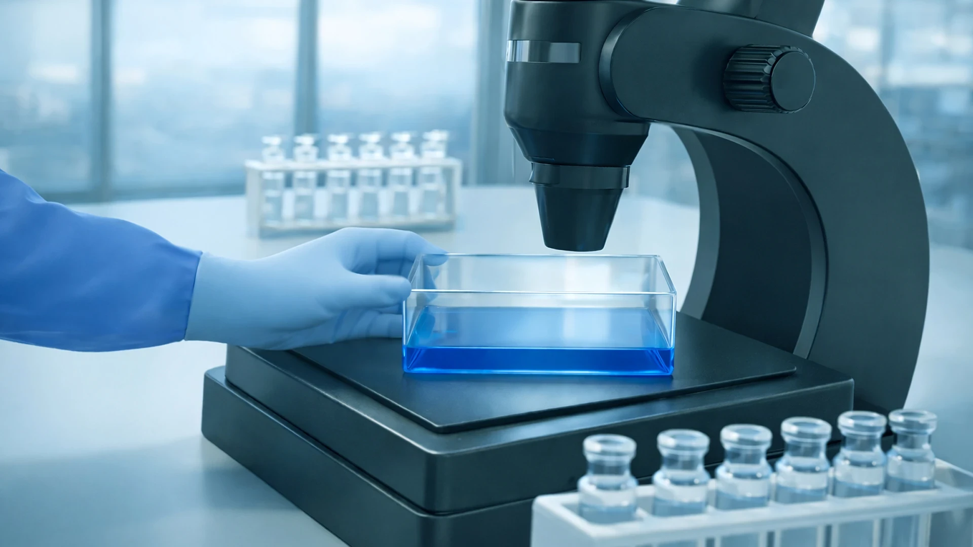 ArtStation - Work in progress – 3D lab environment render.