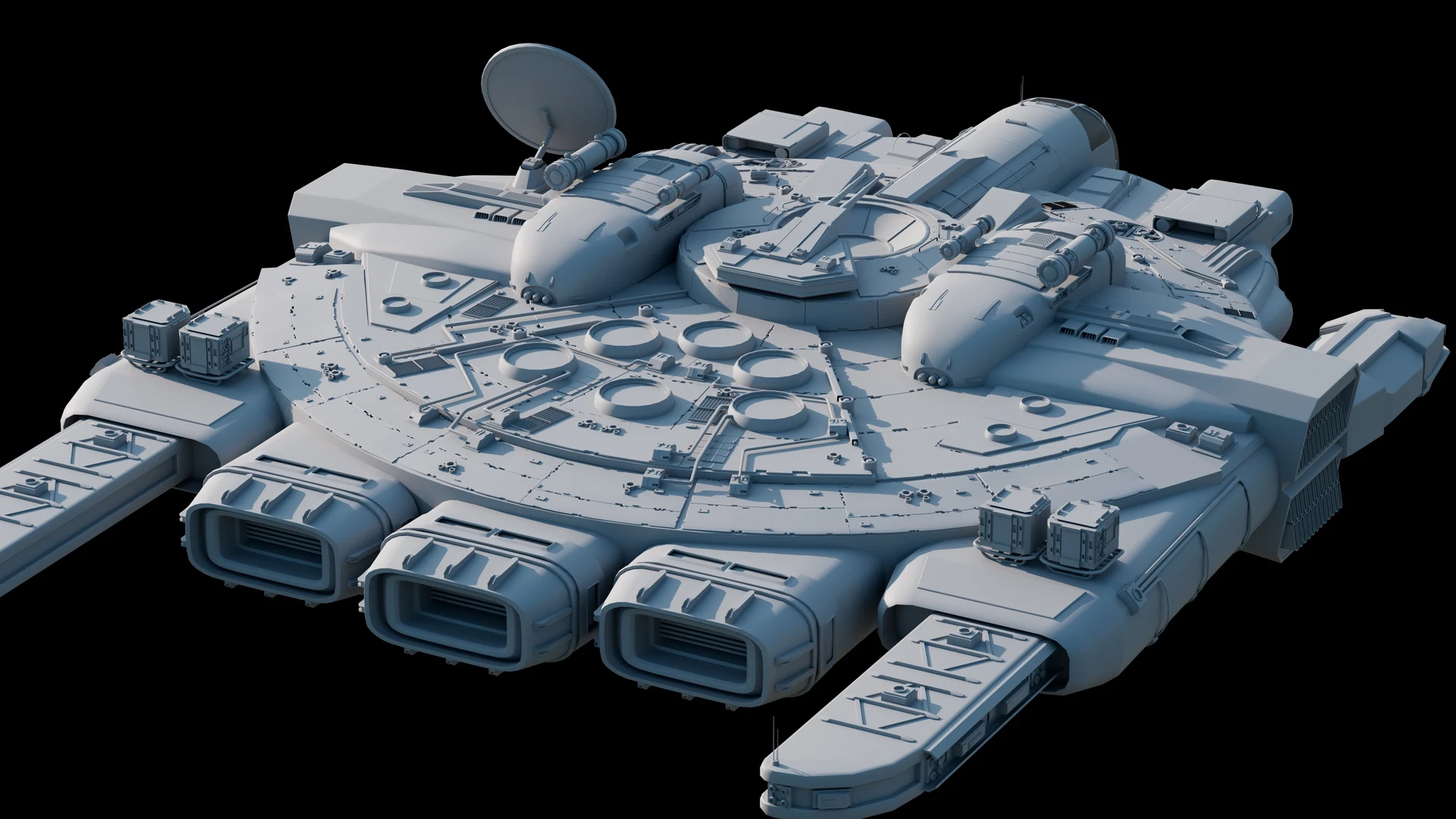 ArtStation - SpaceShip