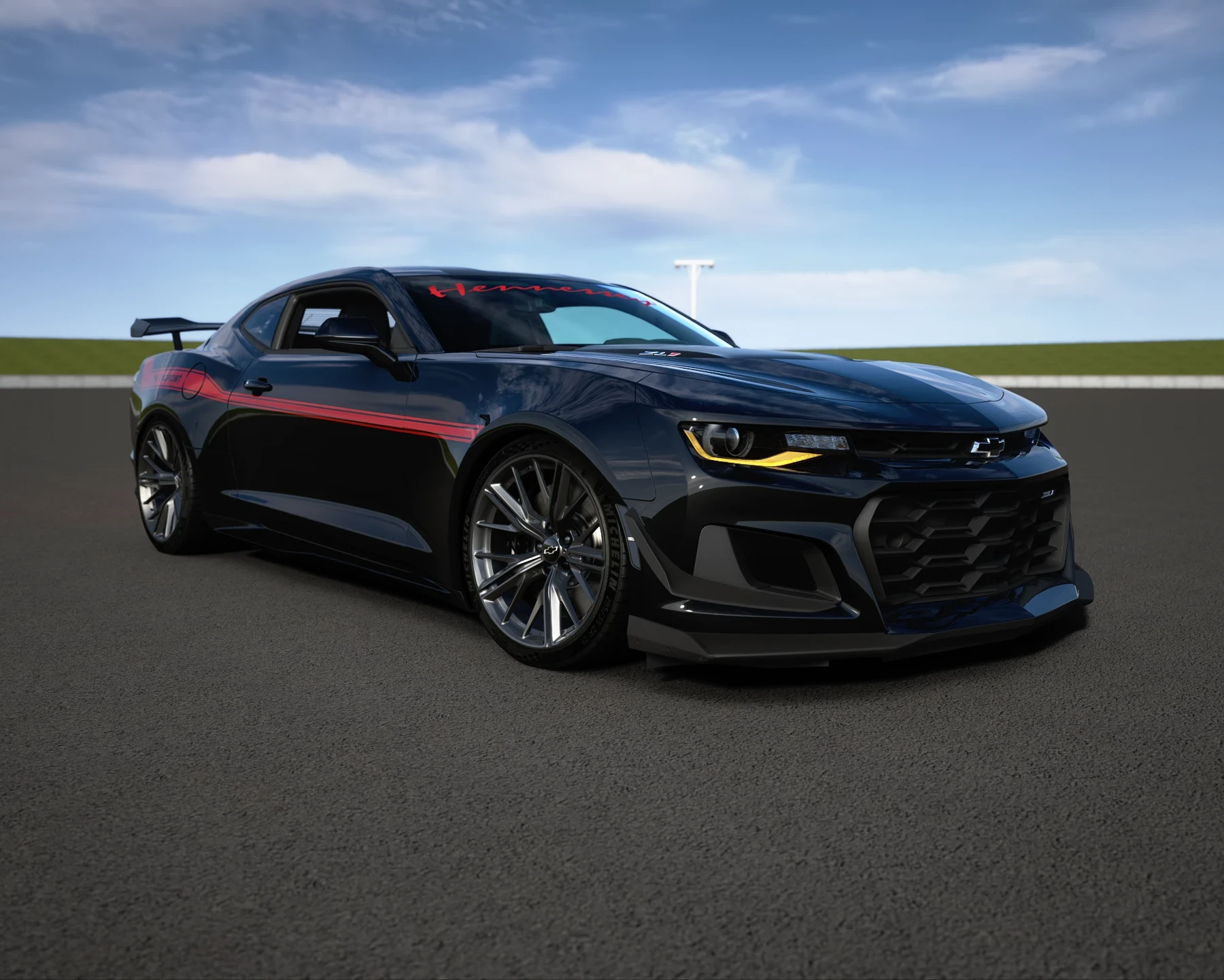 ArtStation - Chevrolet Camaro ZL1 + 1LE + Exorcist