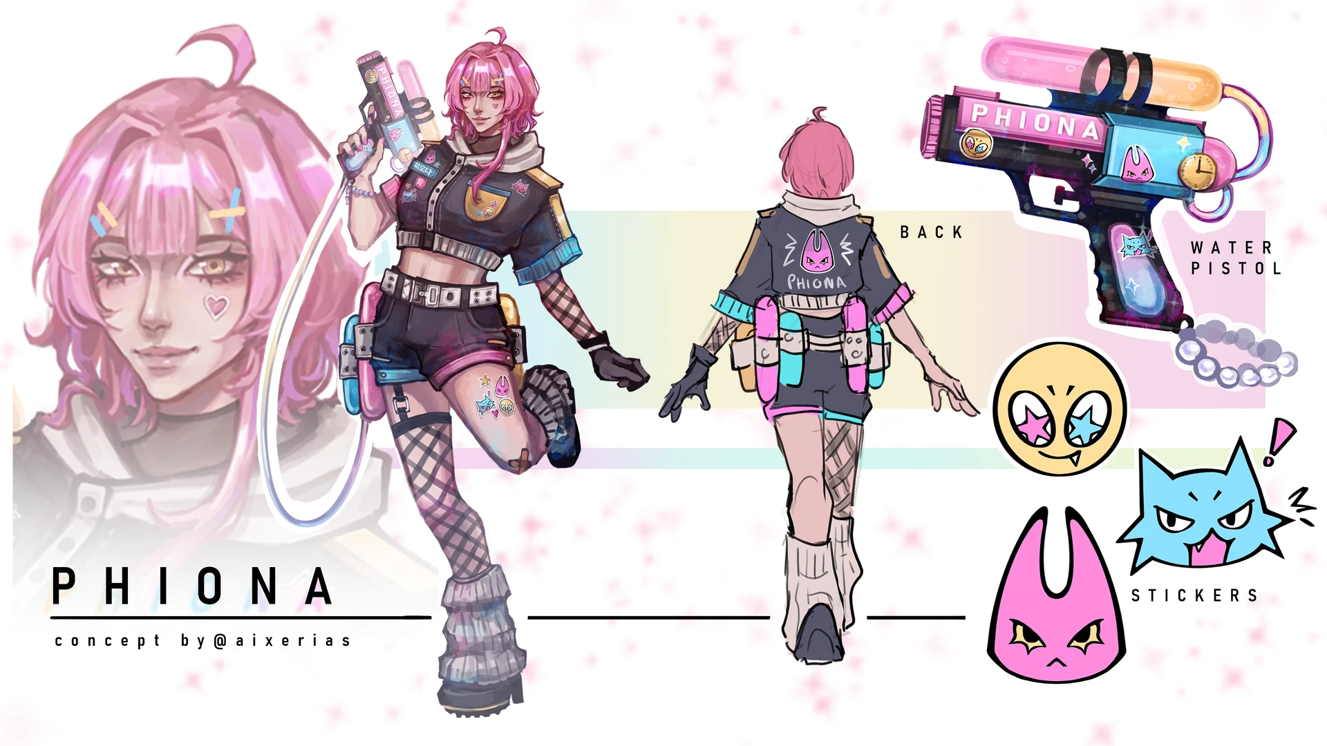 ArtStation - phiona character redesign