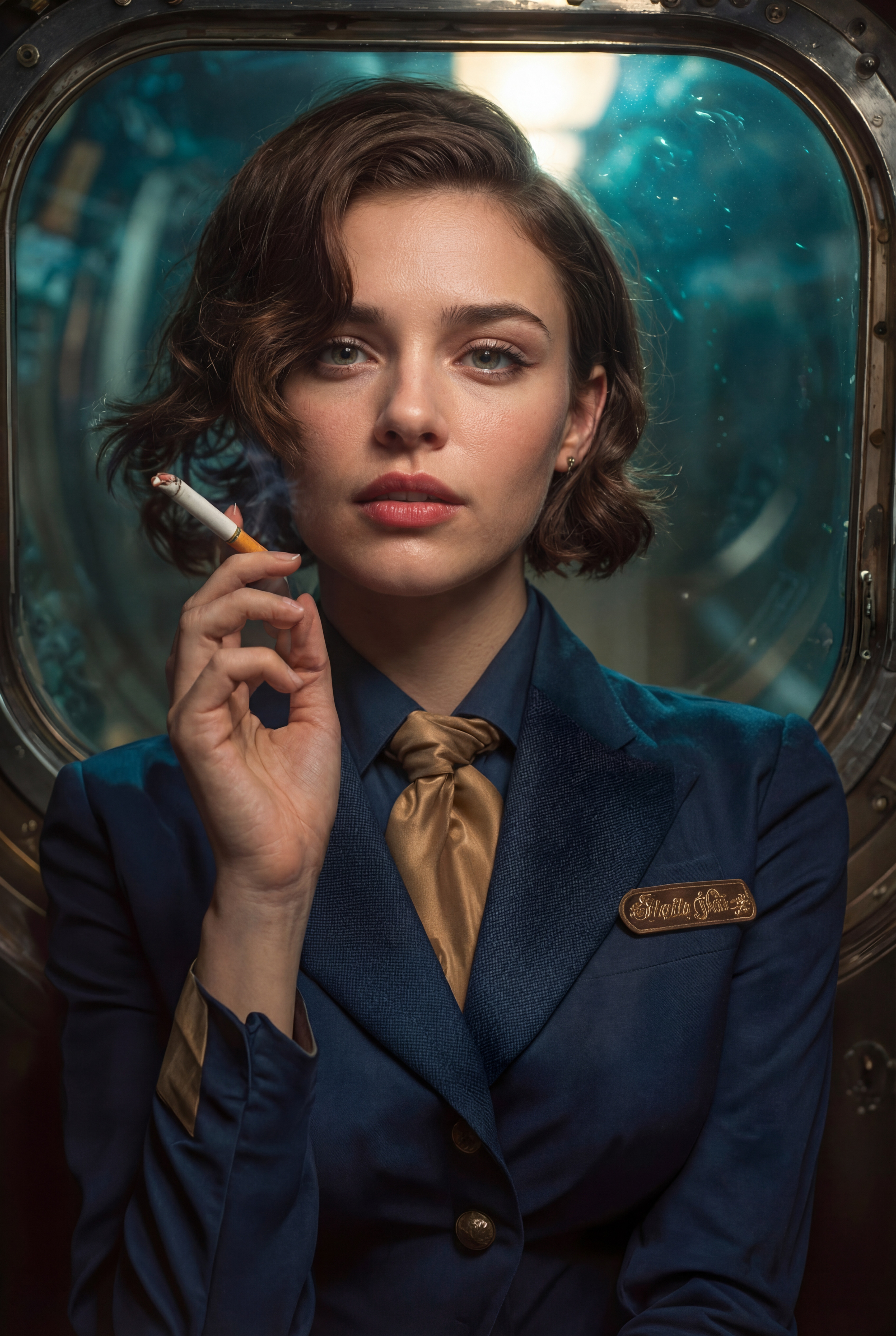 Serge Luke - Neo-Noir Portraits: Crew Break, Long-haul Loneliness
