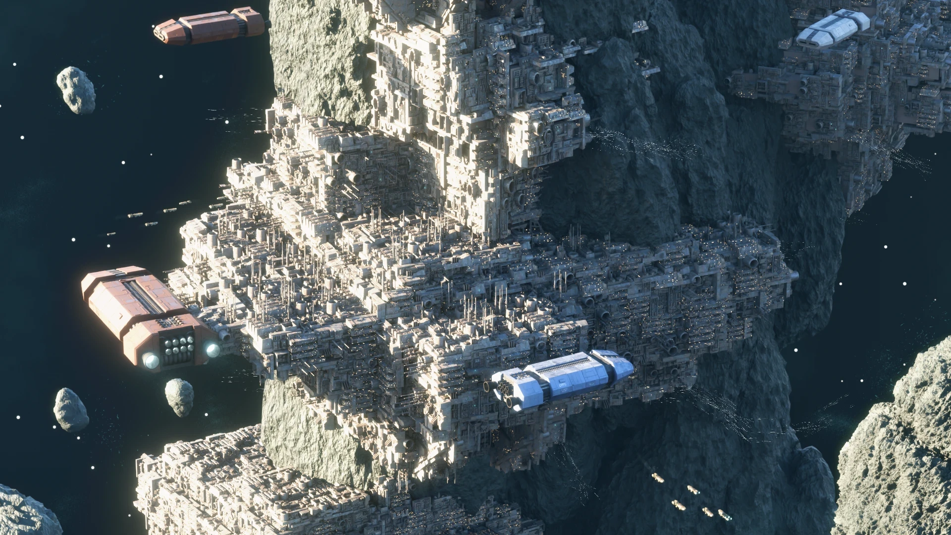 ArtStation - Asteroid Station