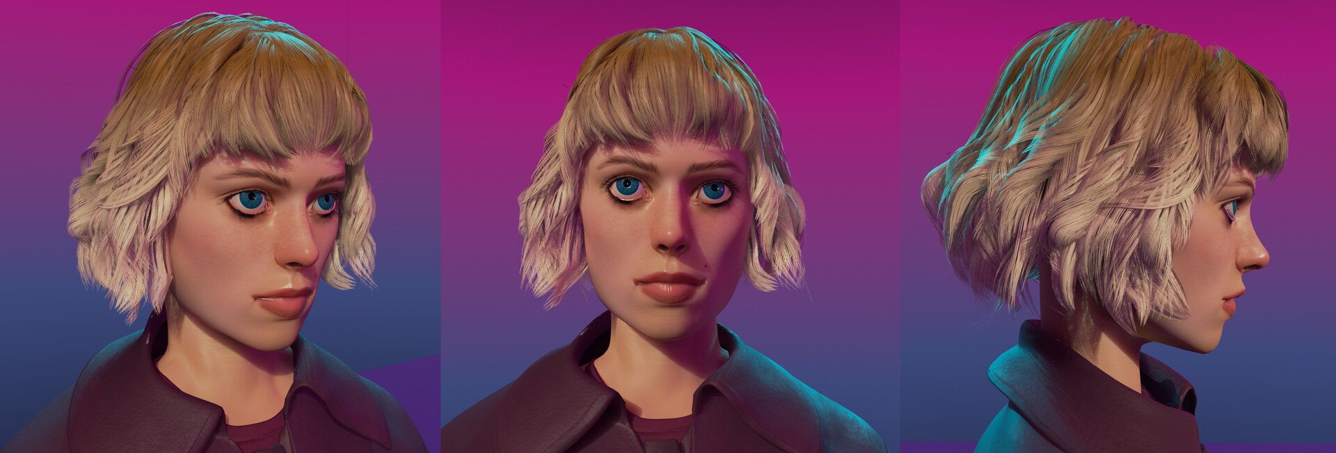 ArtStation - 3d Character work