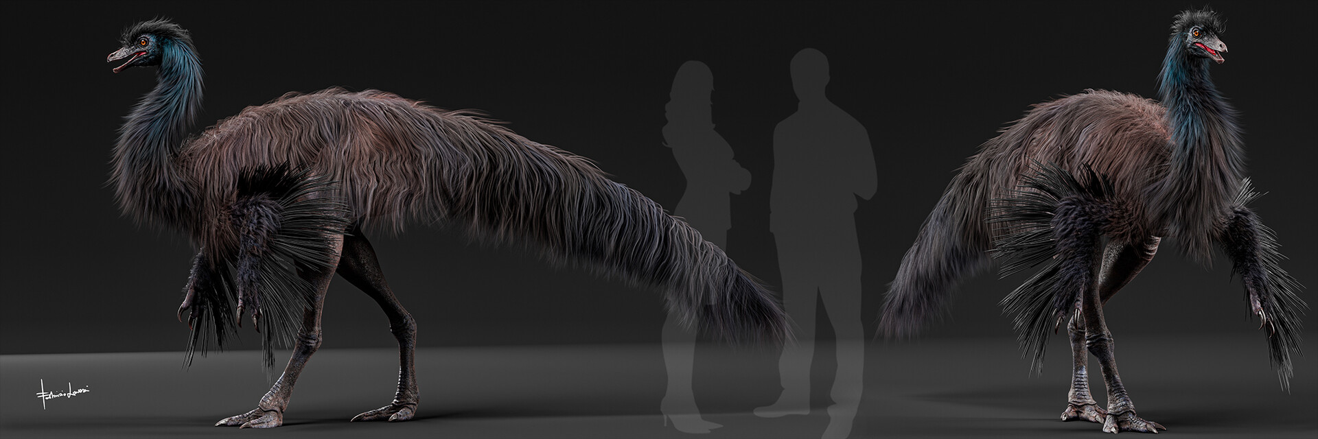 ArtStation - Struthiomimus altus