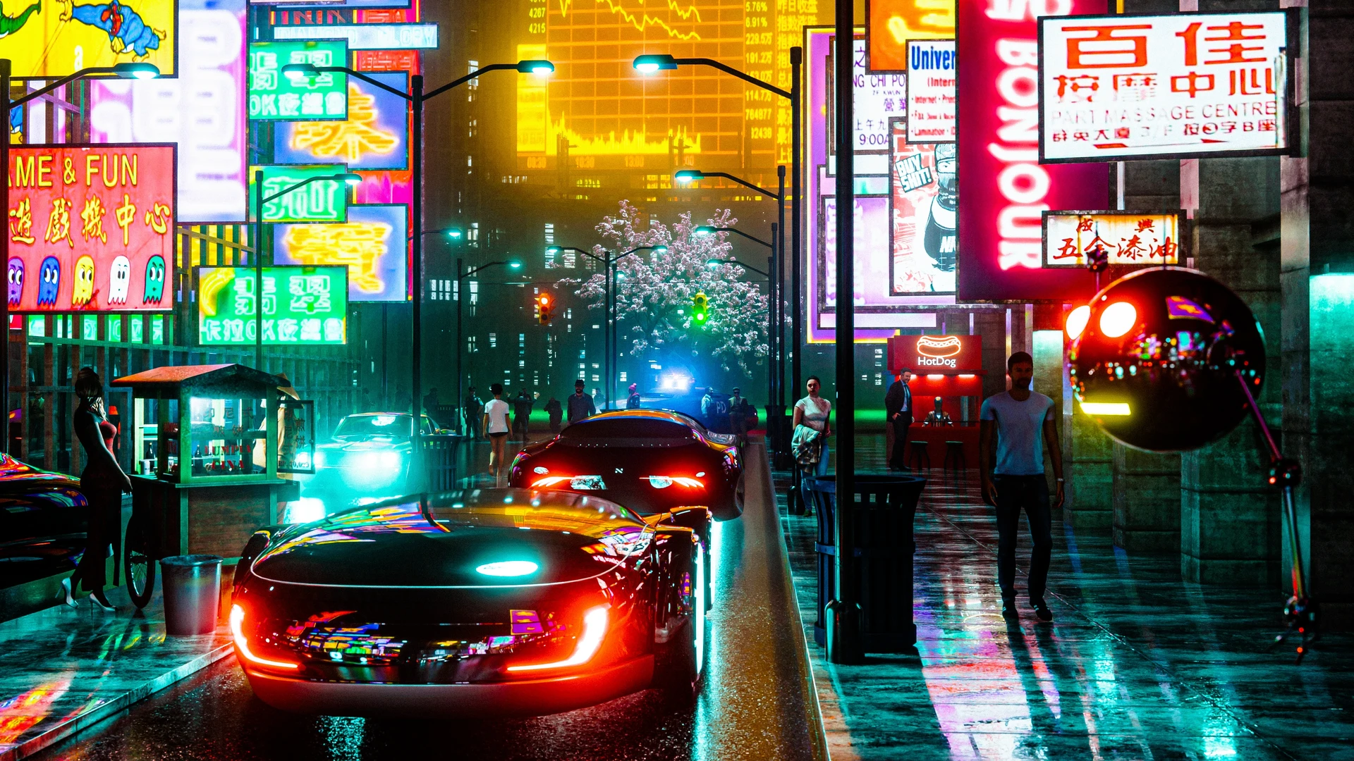 ArtStation - Neon City: A lesson for beginners