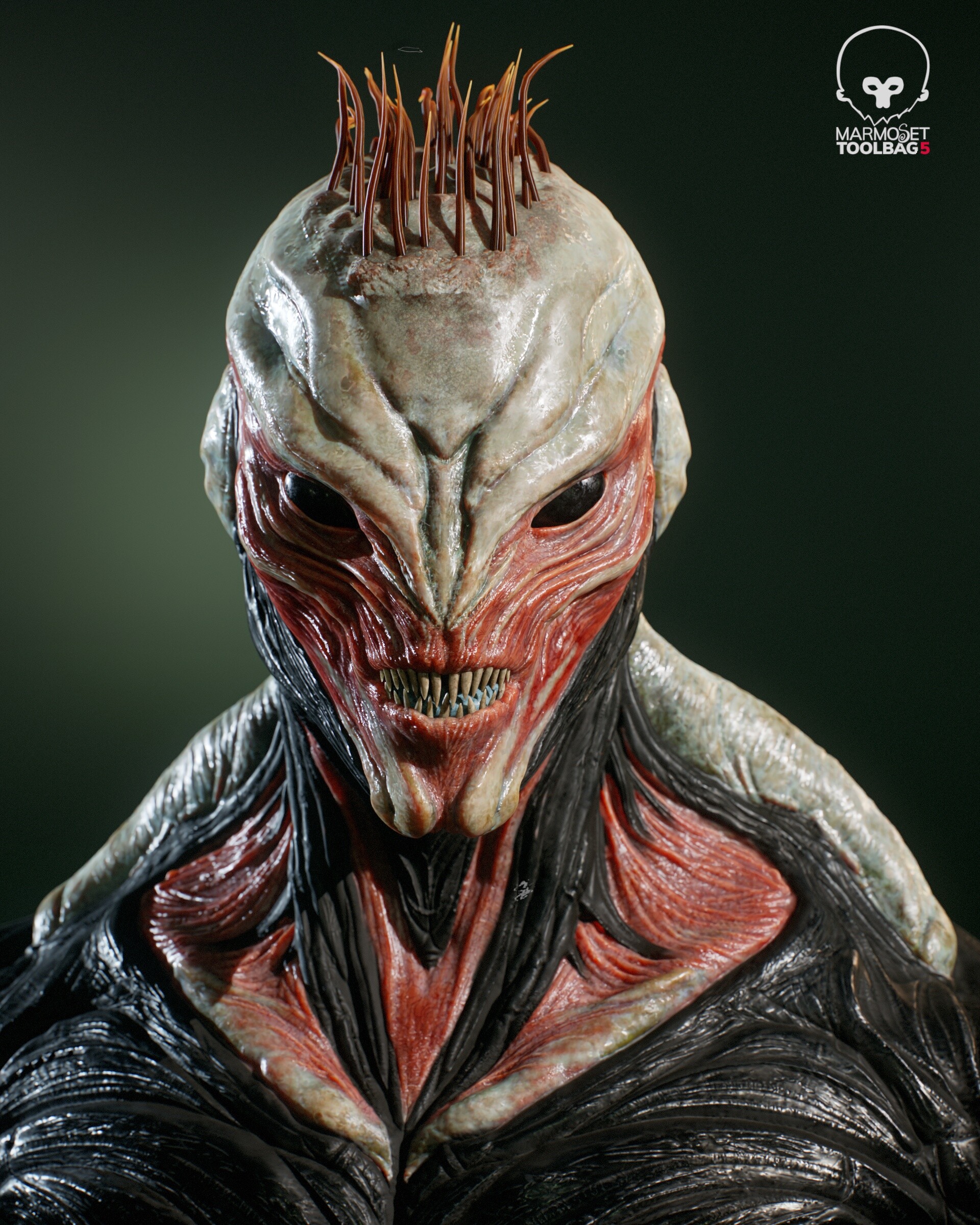 ArtStation - Creature Bust