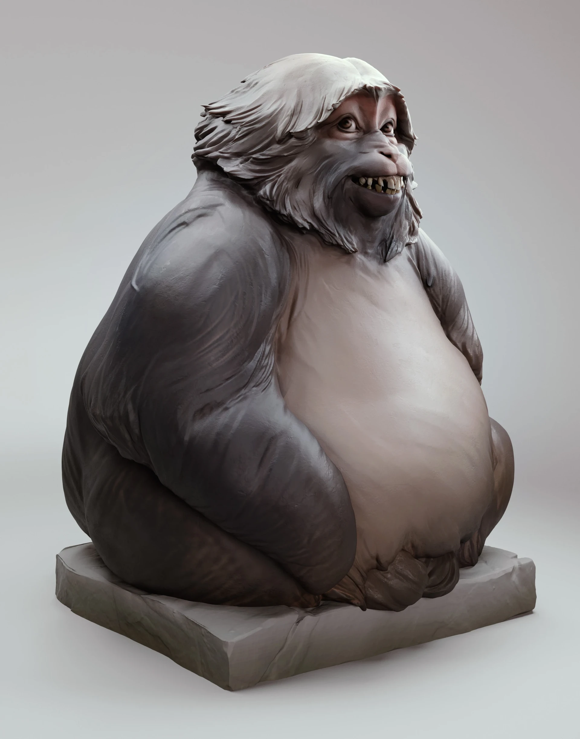 smiling monkey xing xing