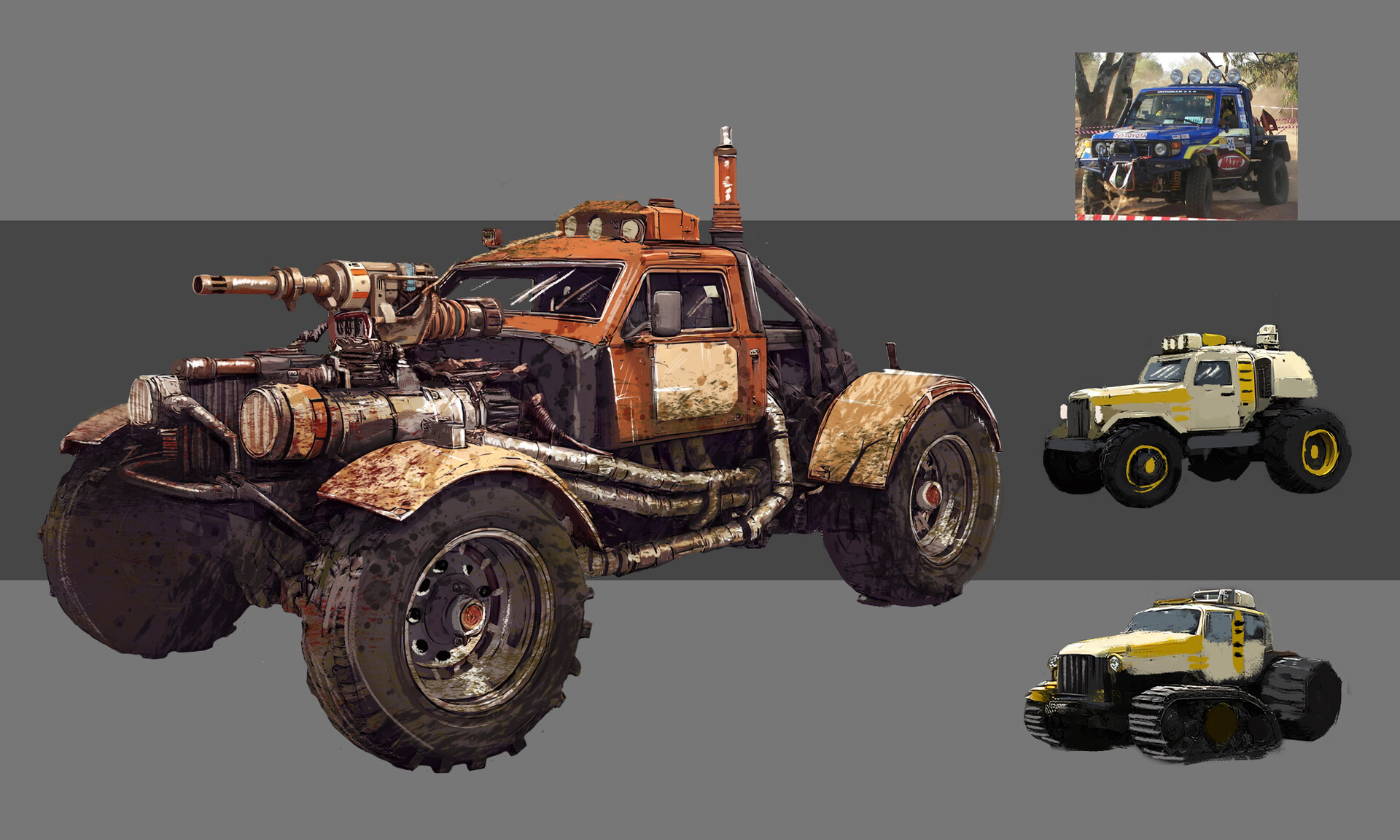 ArtStation - Vehicle Design for game