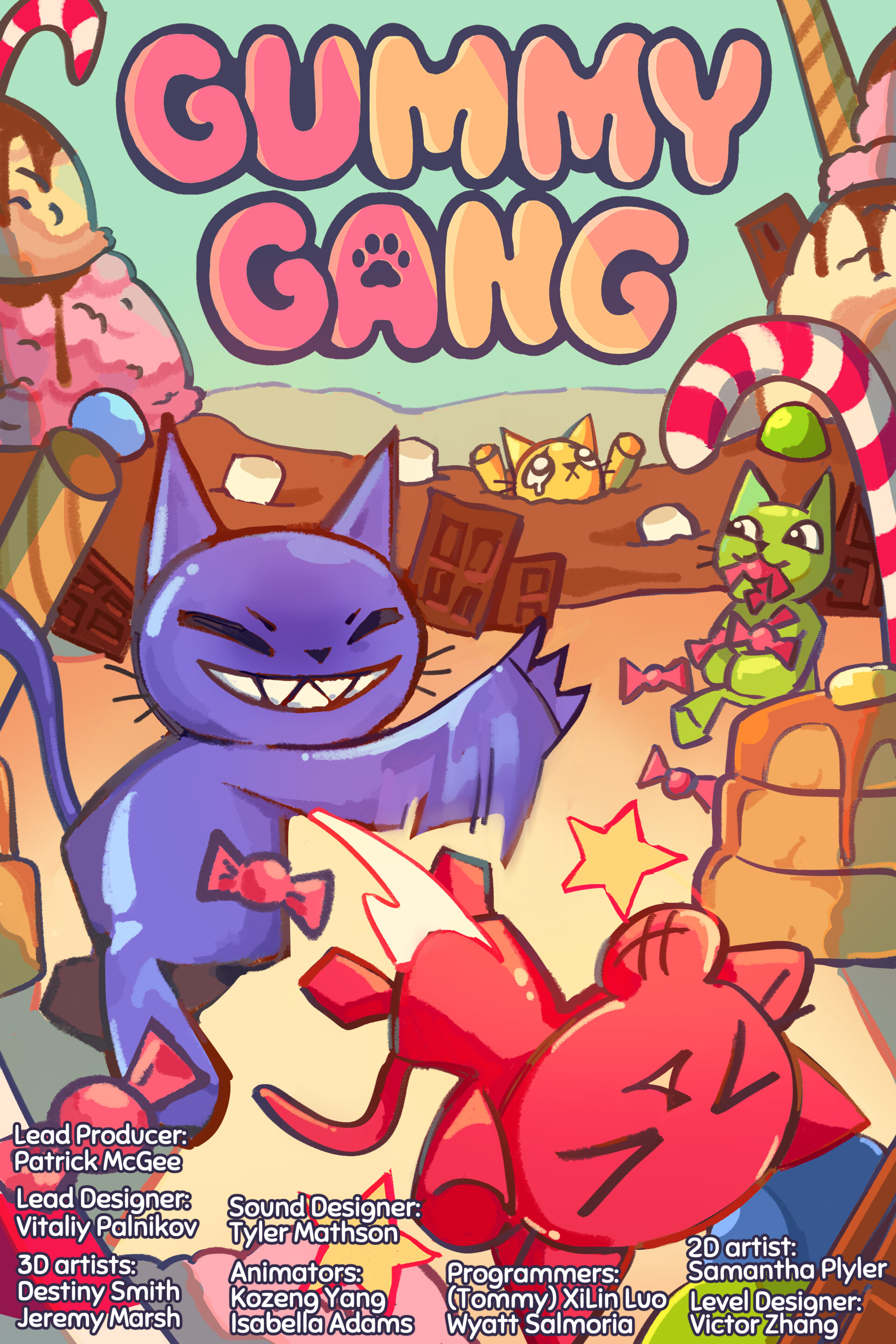 ArtStation - Gummy Gang!