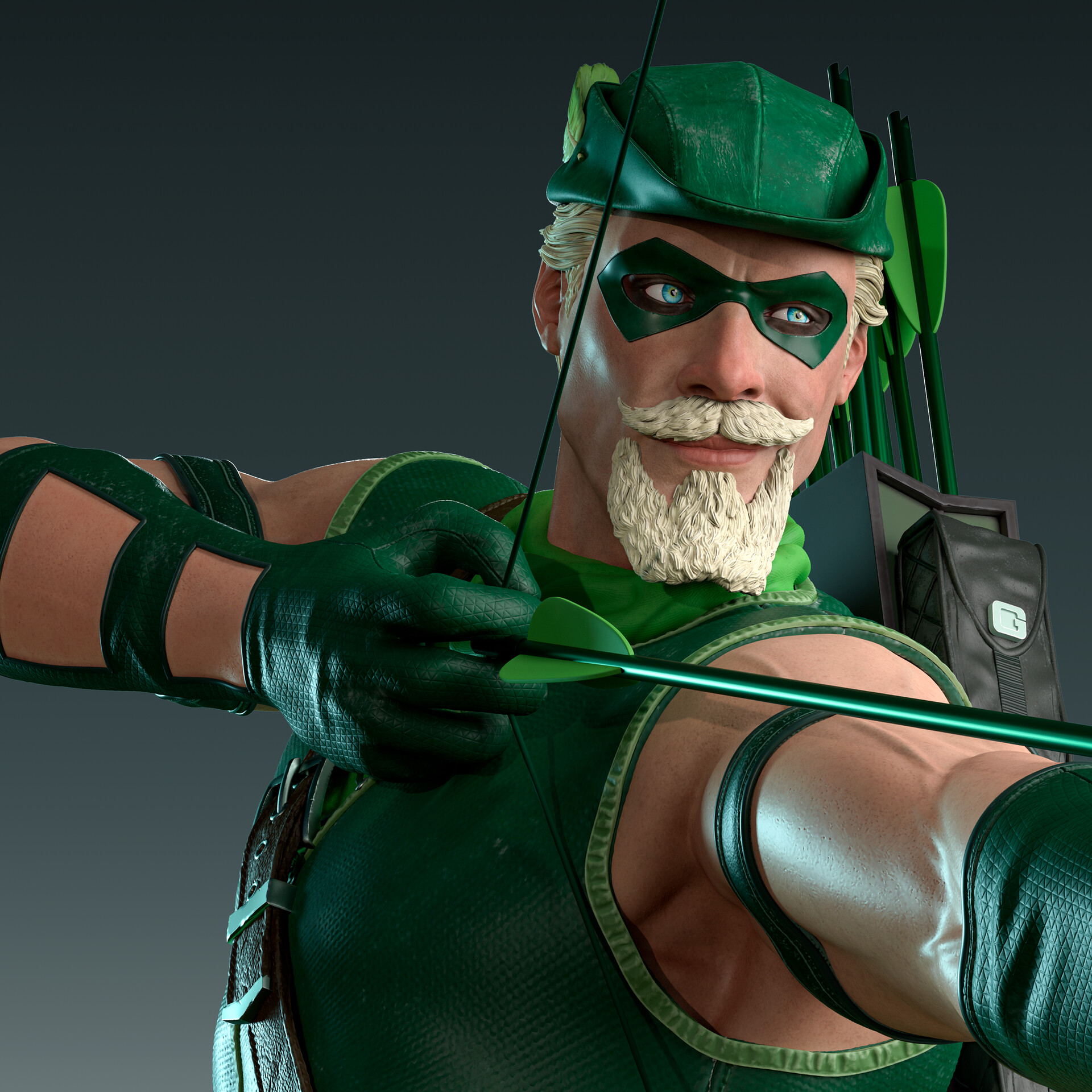 shrapnel green arrow