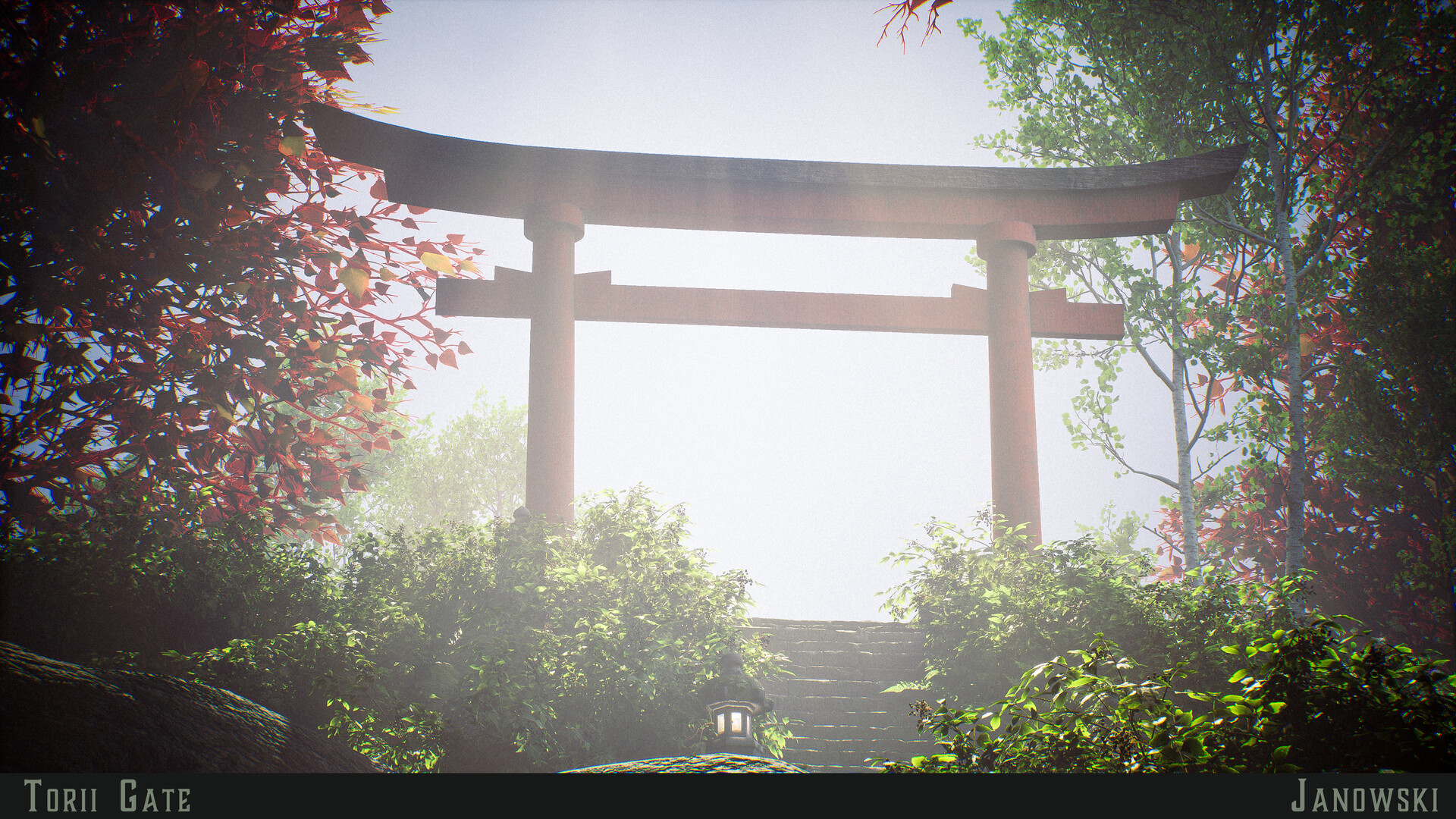 torii gate wallpaper engine