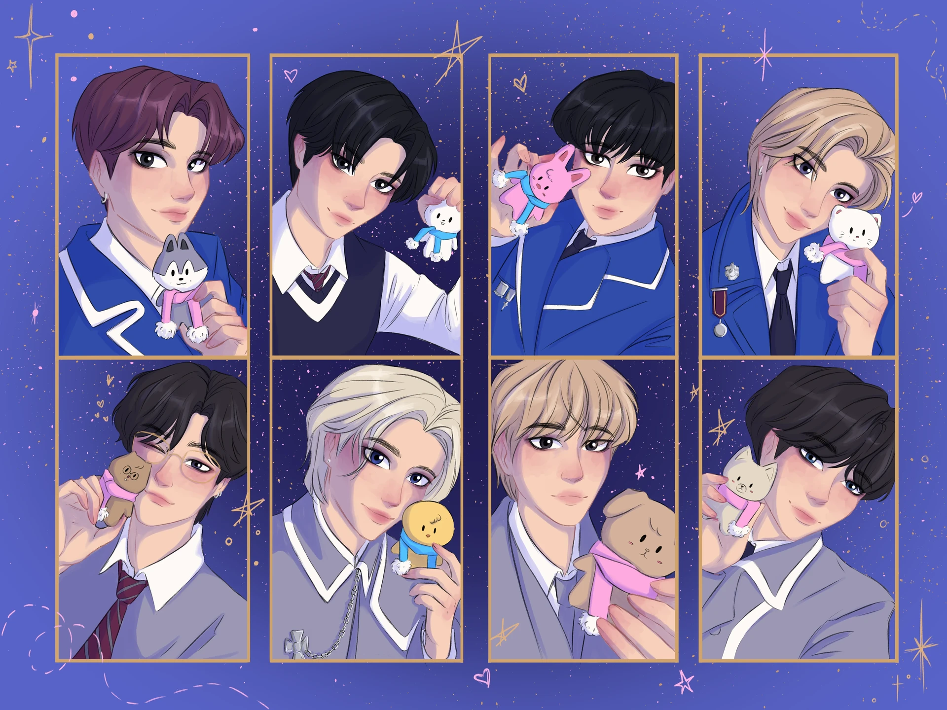 ArtStation - SKZ Magic School PCs