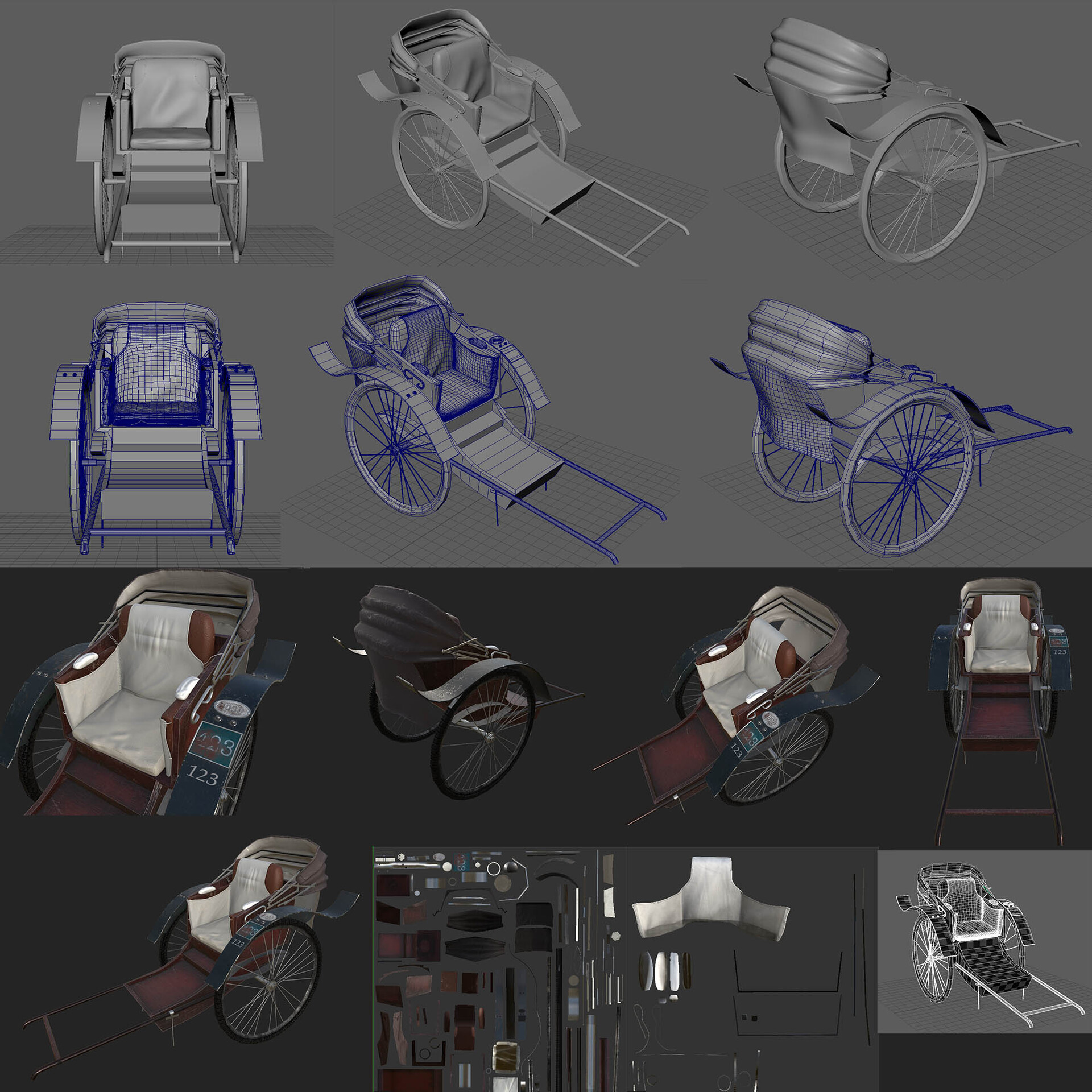 ArtStation - 3D Props Modelling And Texturing