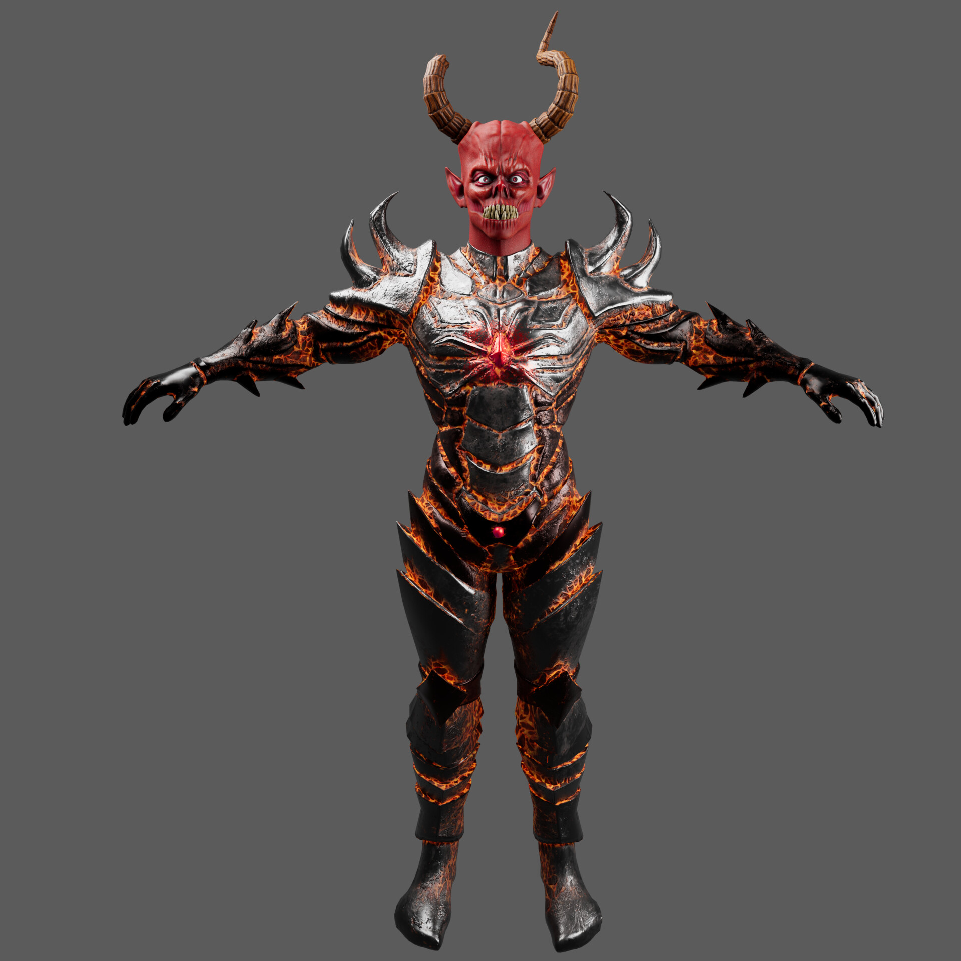 ArtStation - demon real time