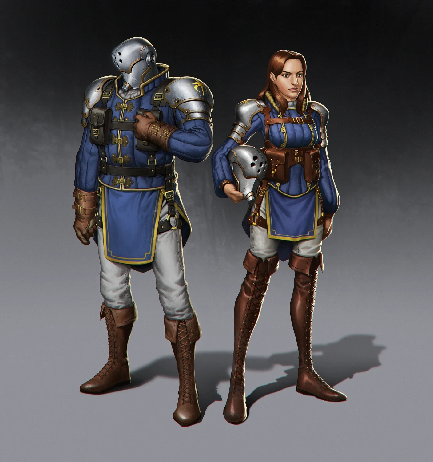 ArtStation - Medieval Mecha Pilots