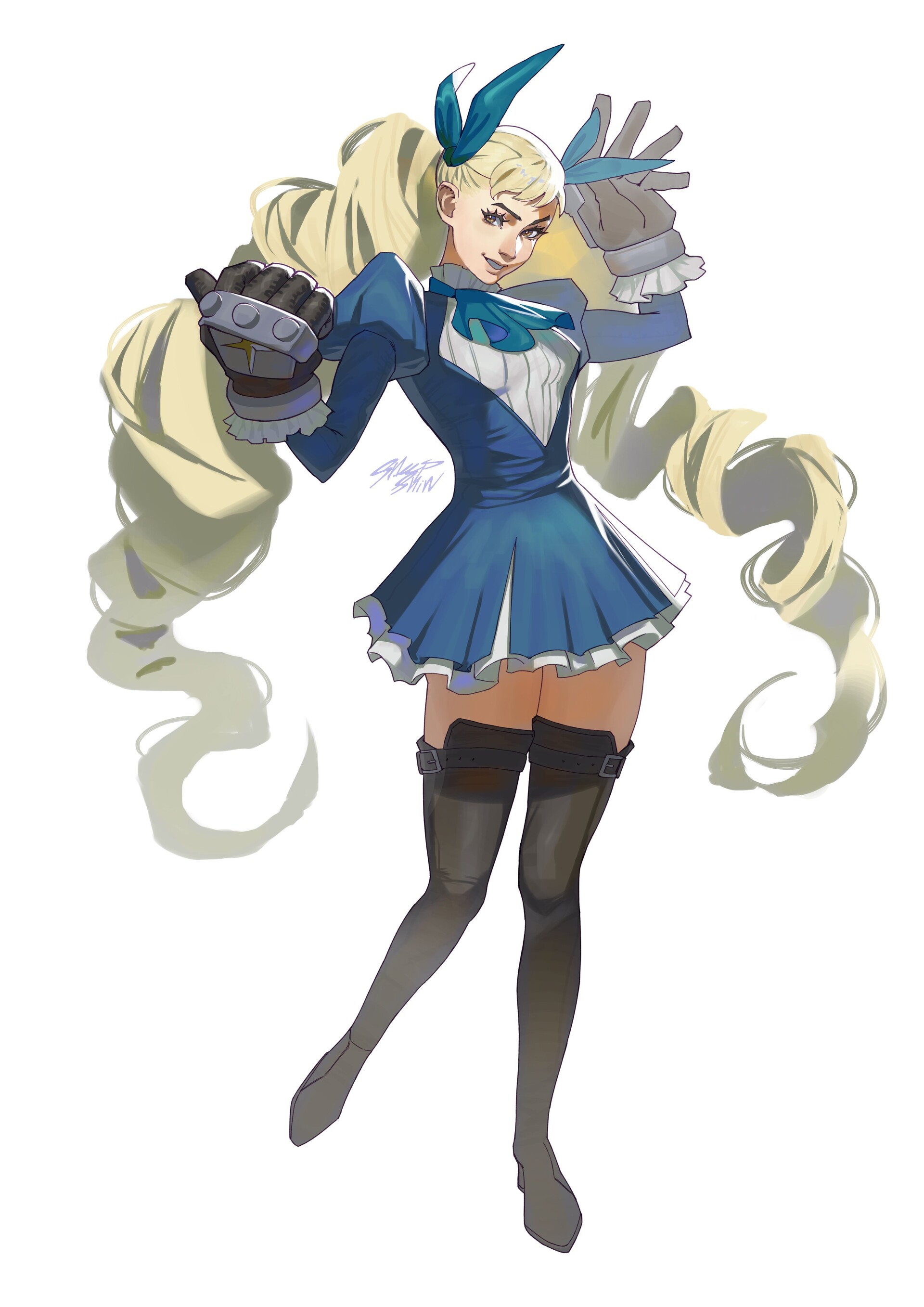 ArtStation - KnuckleDuster Ojou-san