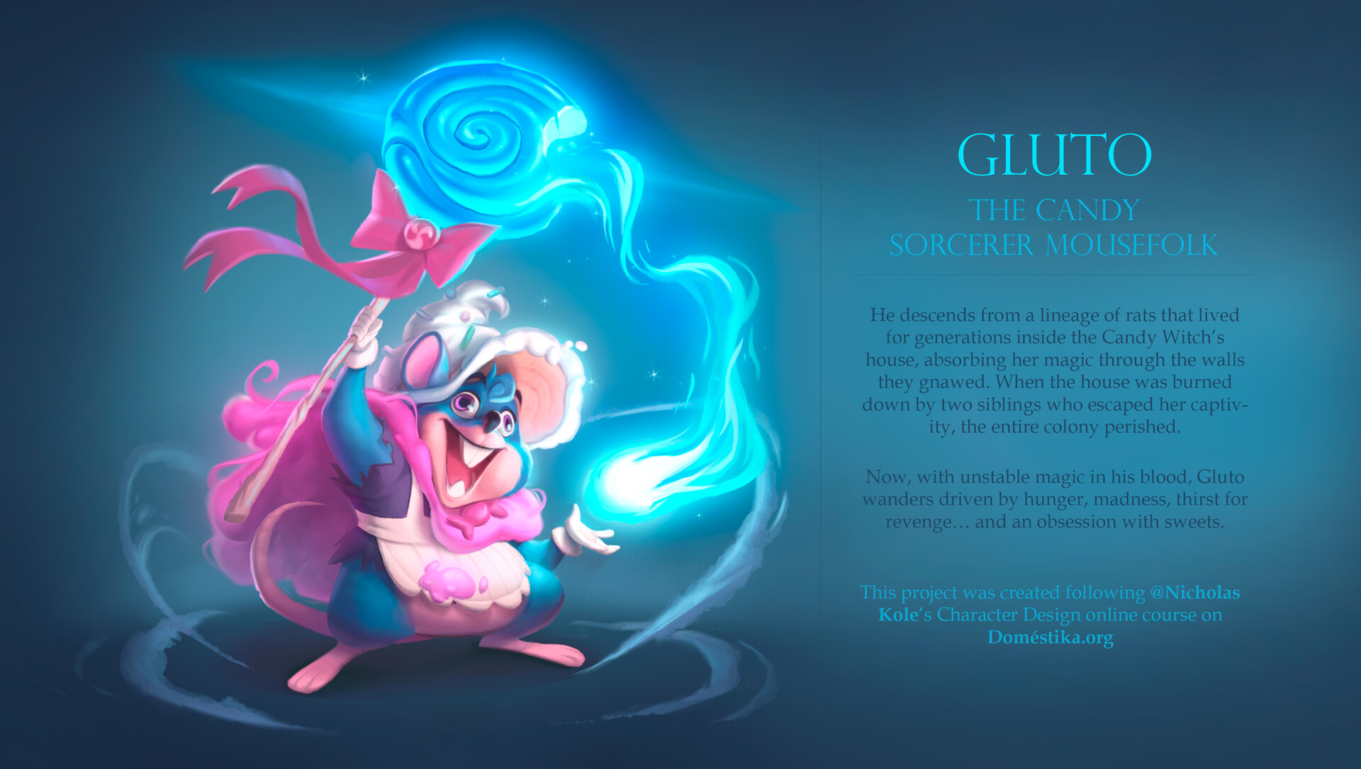 ArtStation - Character Design Study (Gluto)