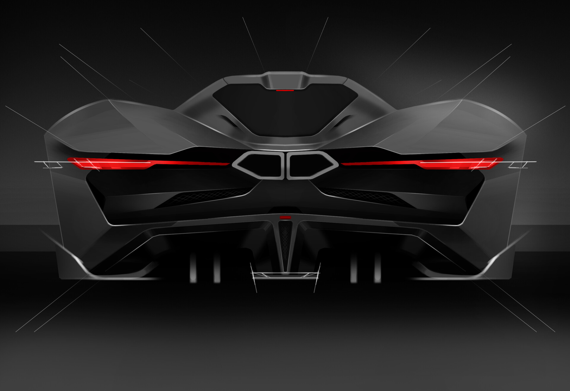 ArtStation - Hypercar Back design