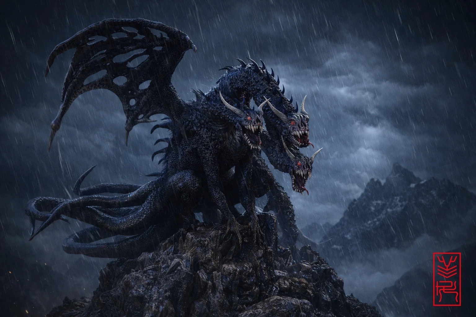 ArtStation - Undead dragon