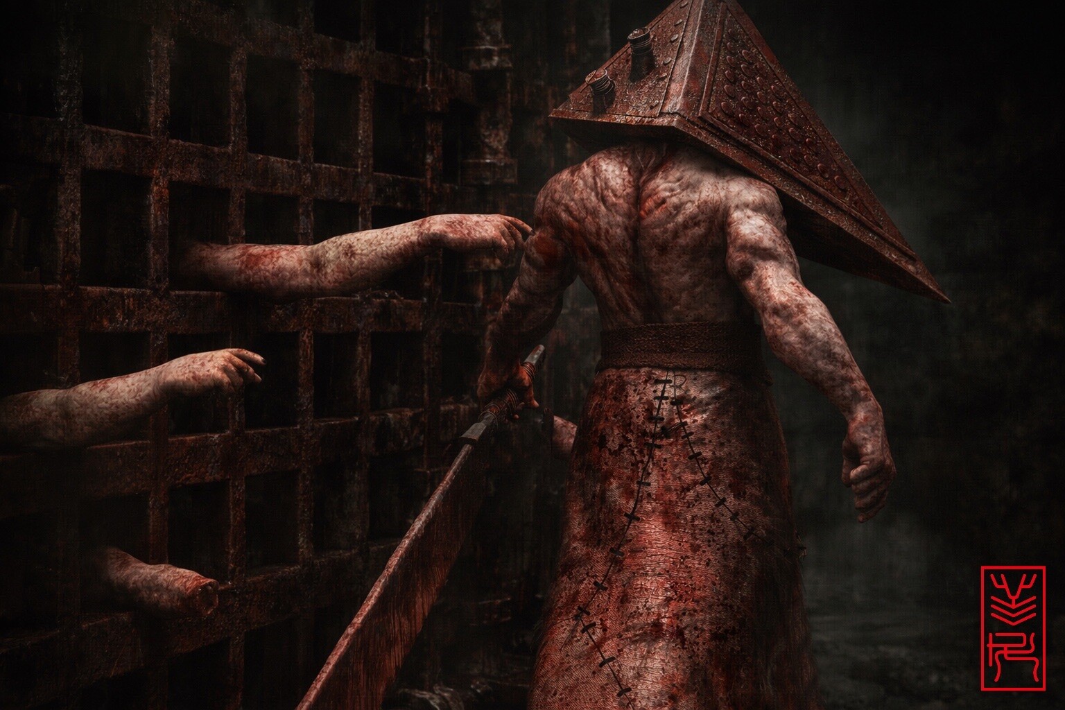ArtStation - Pyramid head silent hill
