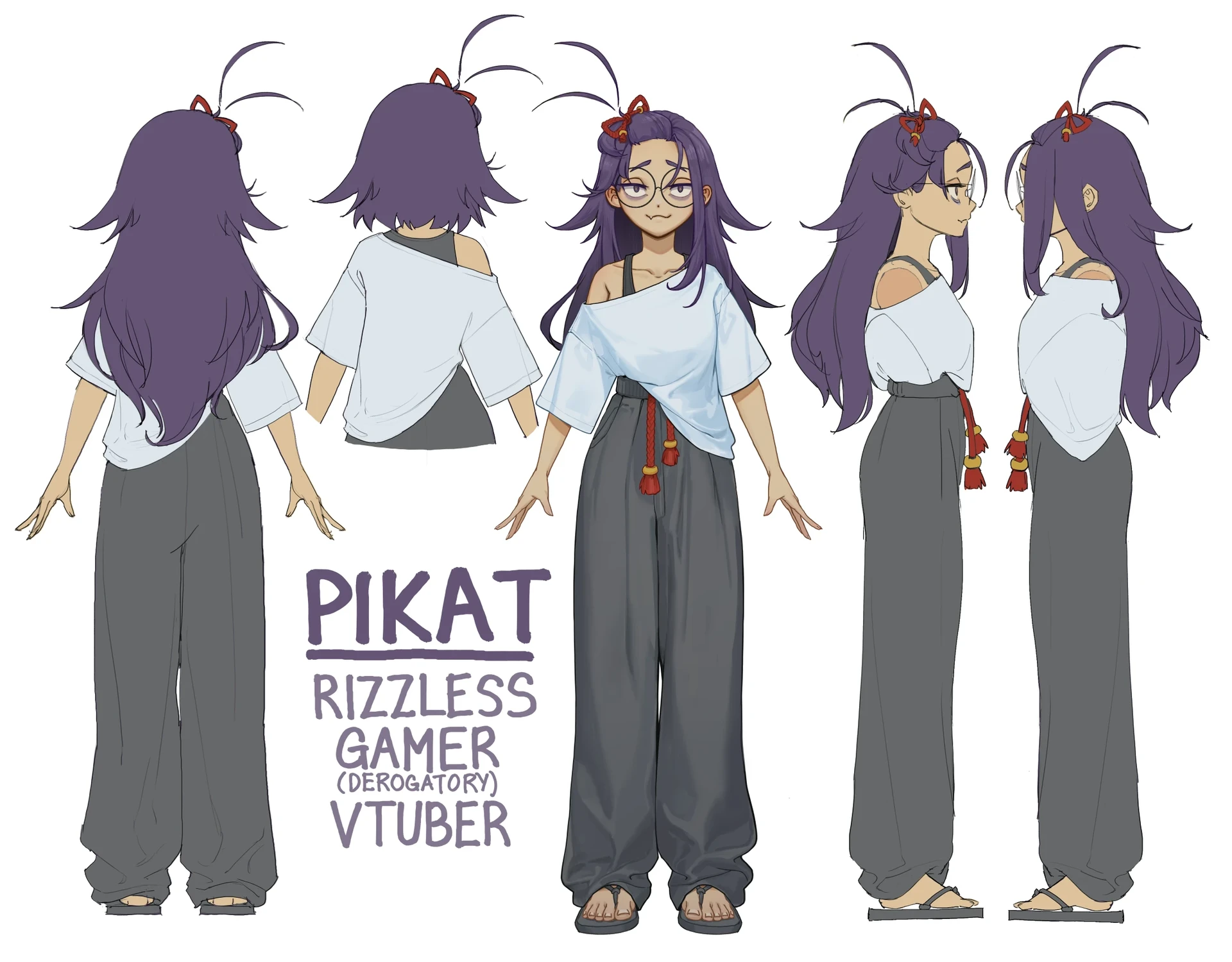 ArtStation - pikat vtuber design